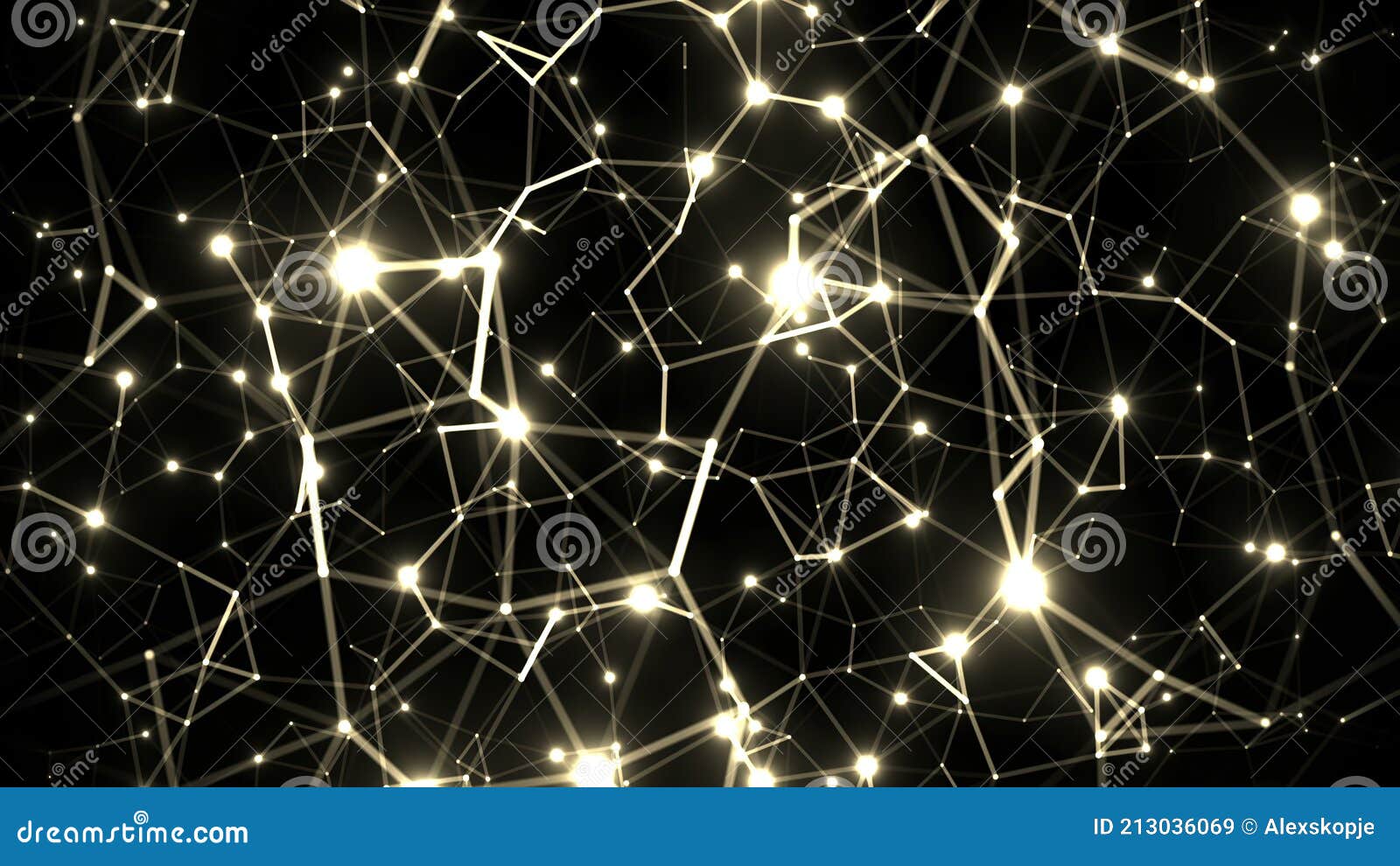 Abstract Plexus Technology Science and Engineering 3d Illustration ...