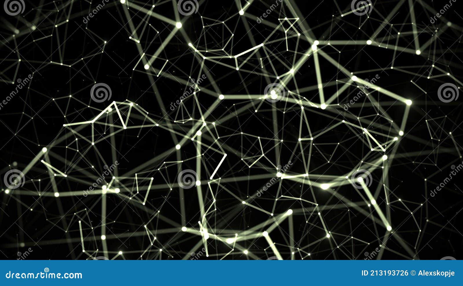 Abstract Plexus Technology Science and Engineering 3d Illustration ...