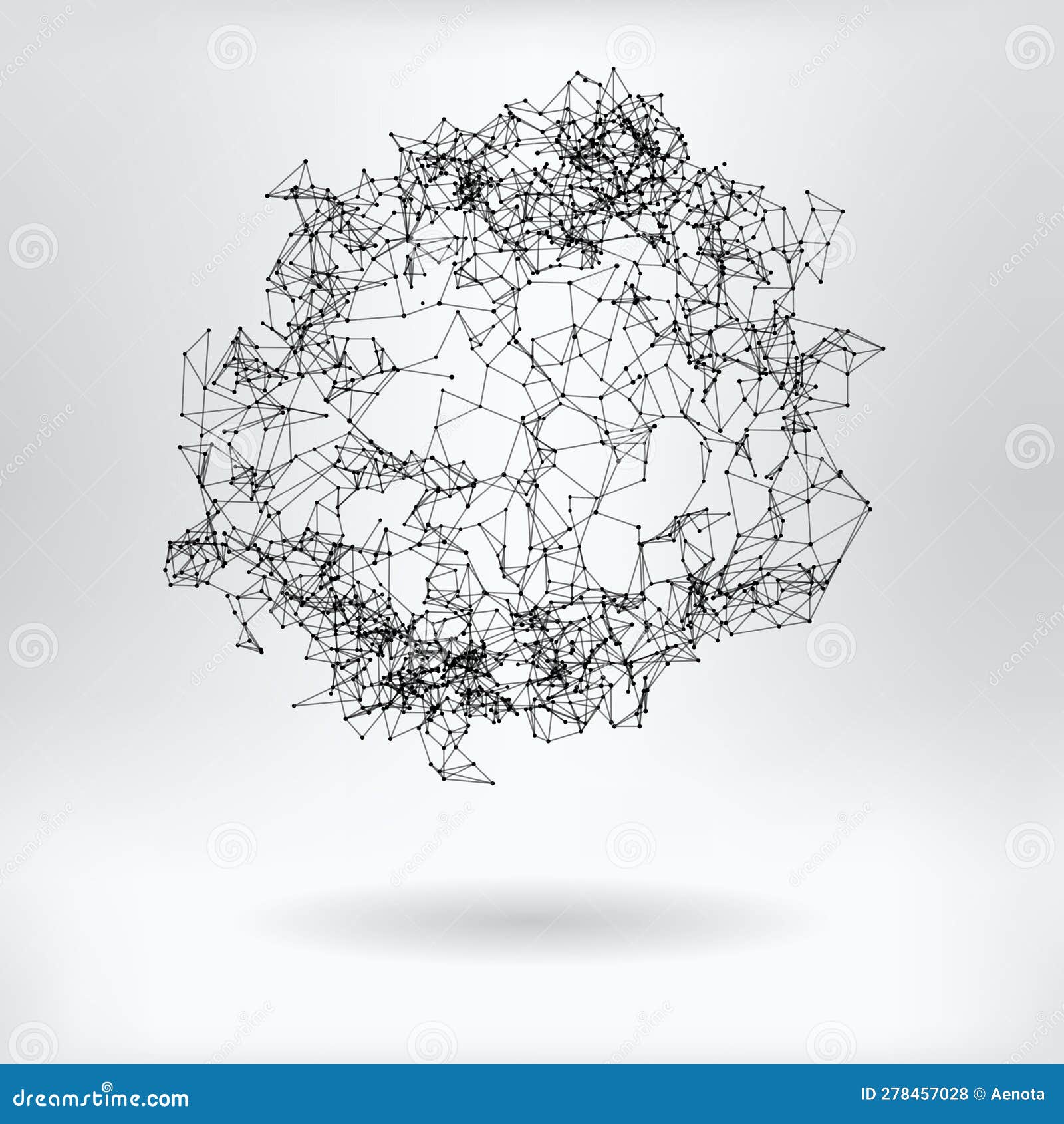 Abstract Plexus Vector Illustration Stock Vector - Illustration of ...