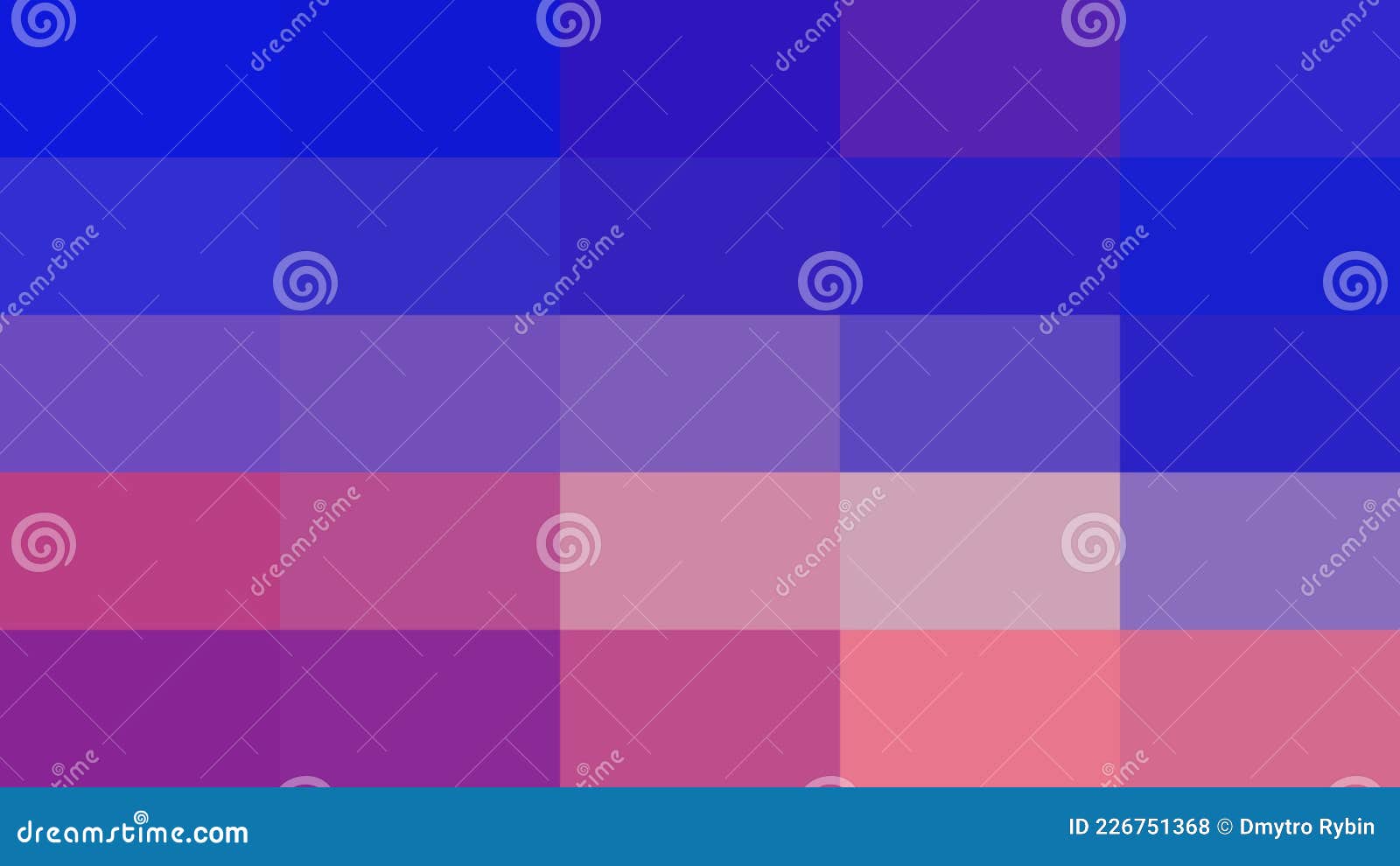 Abstract Pointless Composition. Movement. Colored Red, Blue and White ...