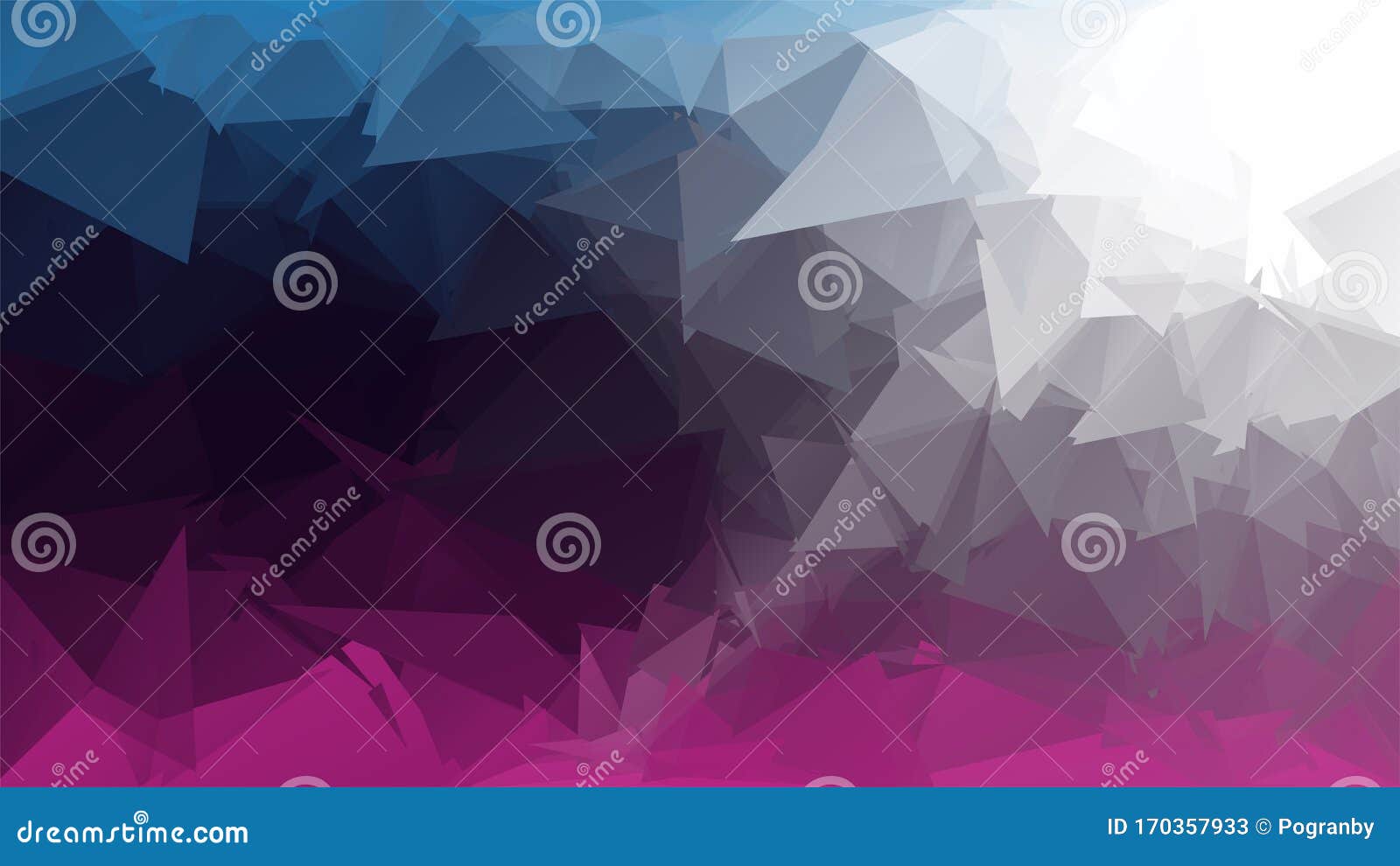Abstract Polygon Background. Bright Triangle Pattern. Geometric ...
