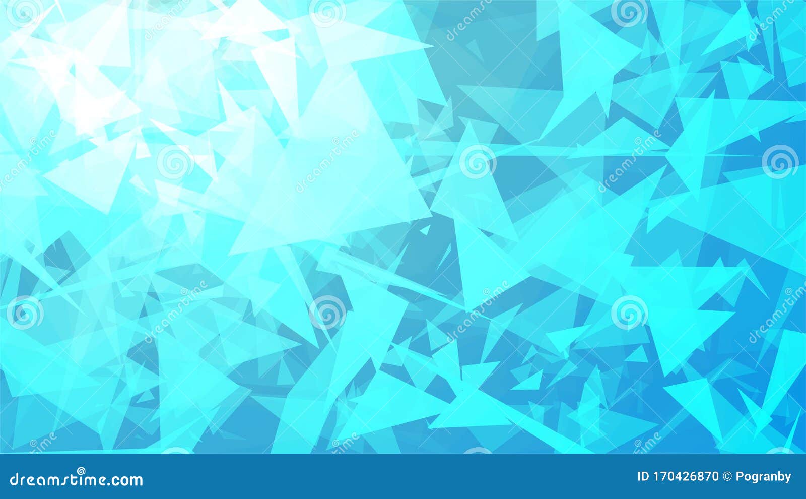 Abstract Polygon Background. Bright Triangle Pattern. Geometric ...