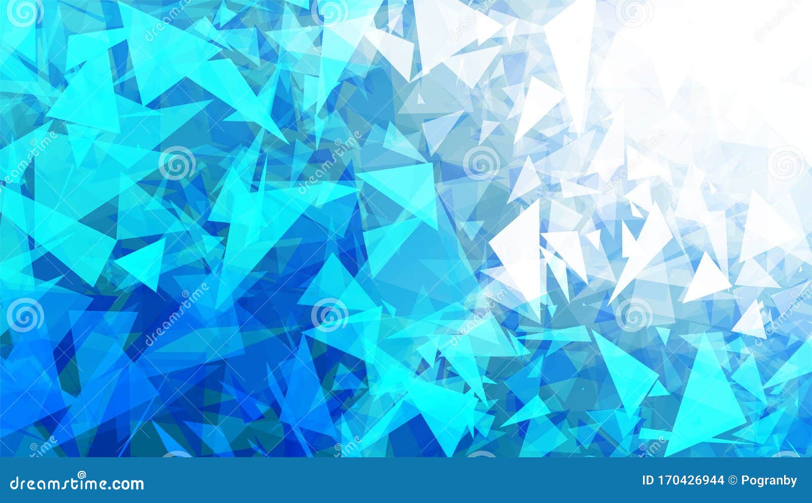 Abstract Polygon Background. Bright Triangle Pattern. Geometric ...