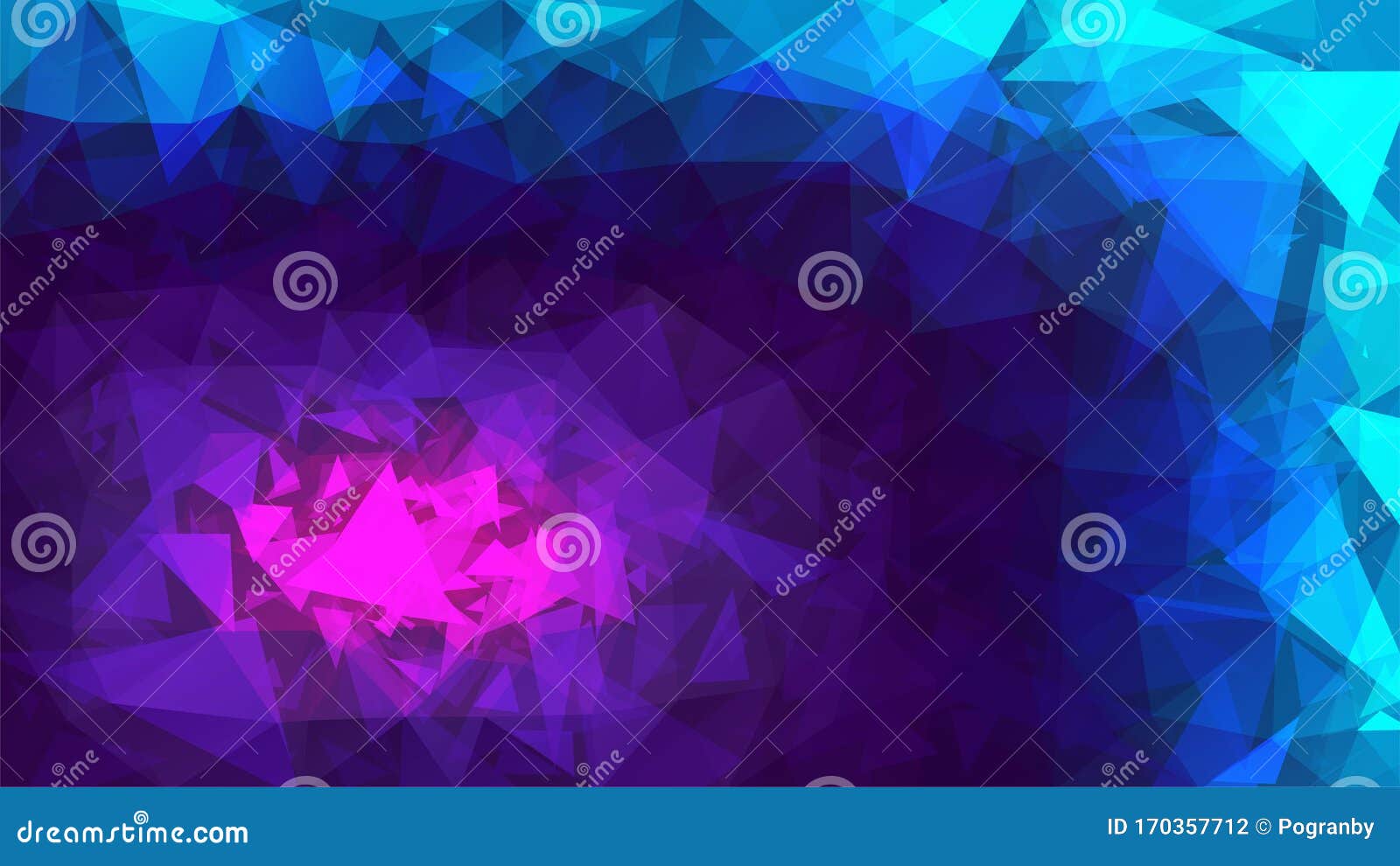 Abstract Polygon Background. Low Poly Triangle Pattern. Geometric ...