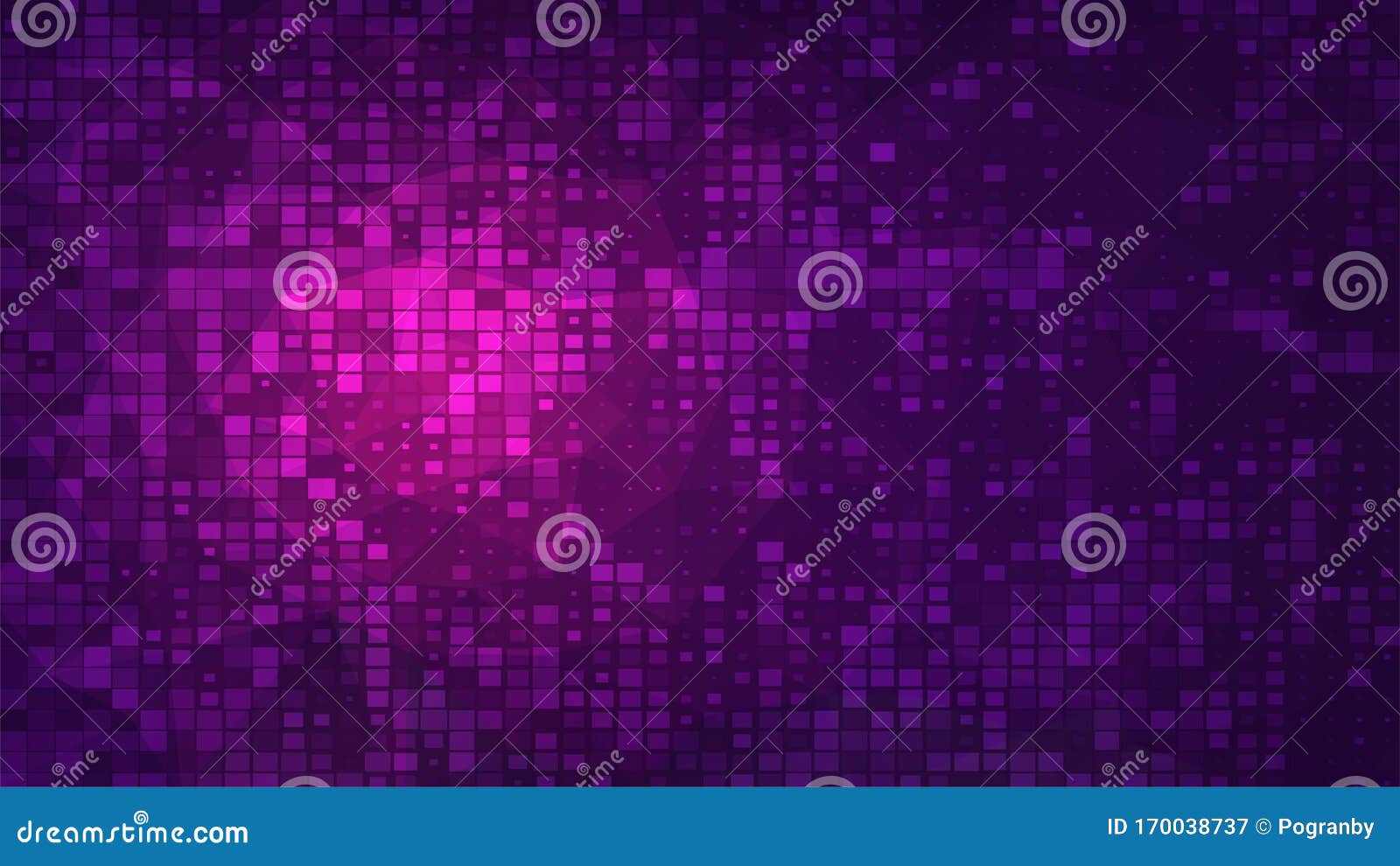 Abstract Polygon Background. Square Pattern Backdrop. Futuristic ...