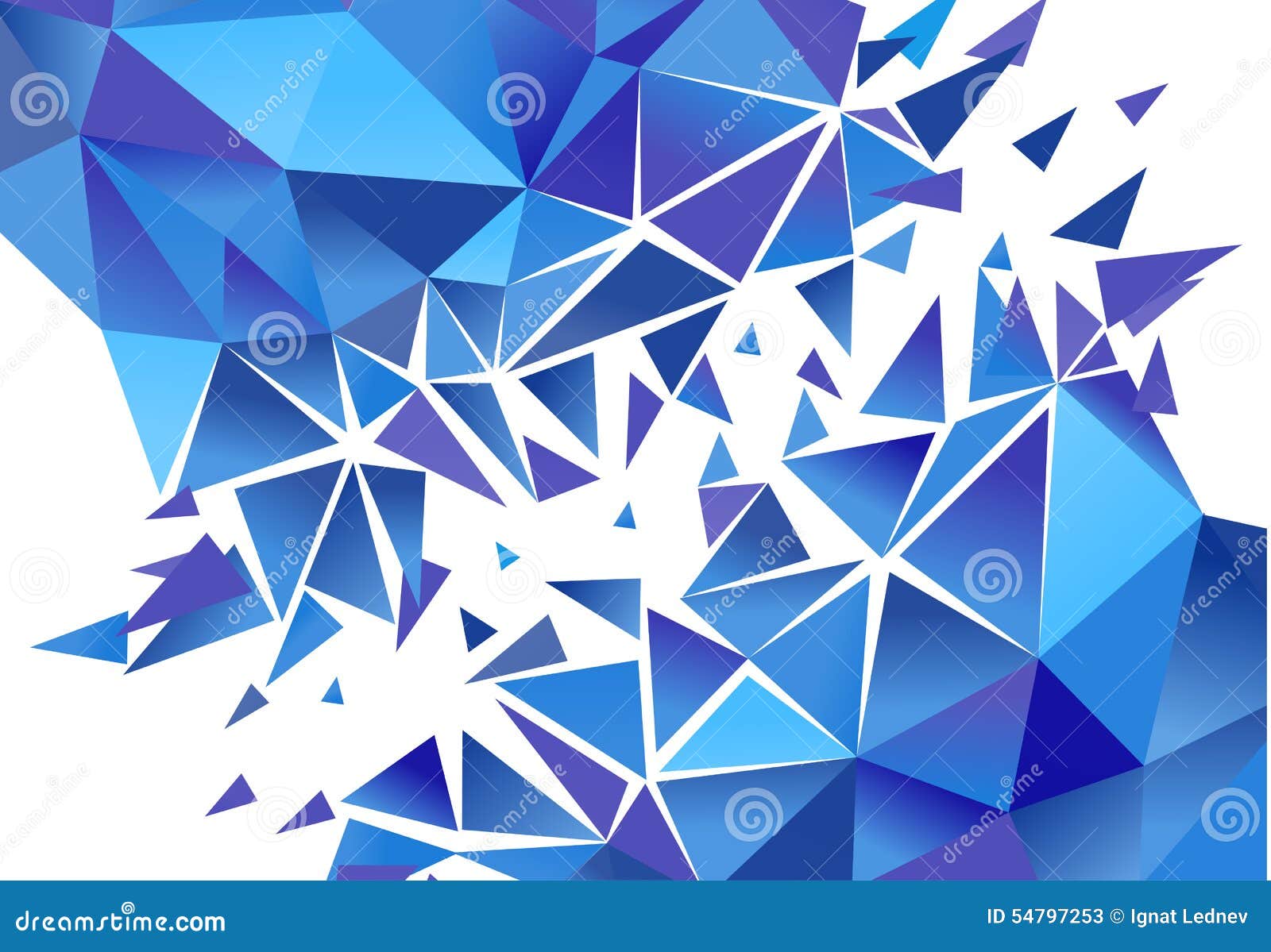 Abstract Polygon Background. Vector Stock Illustration - Illustration ...