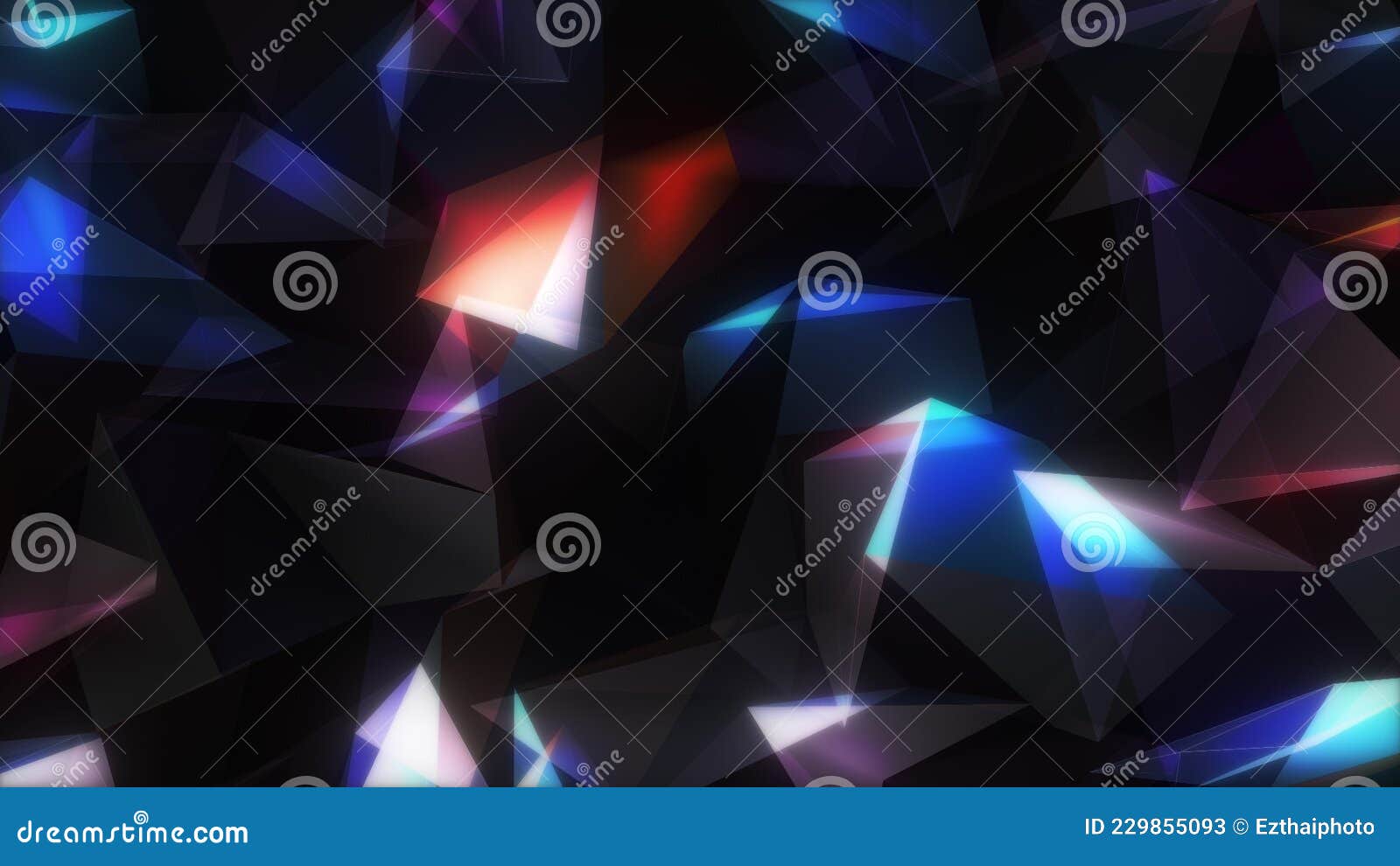 Abstract Polygon Geometry Animated Background with Moving Lines and ...