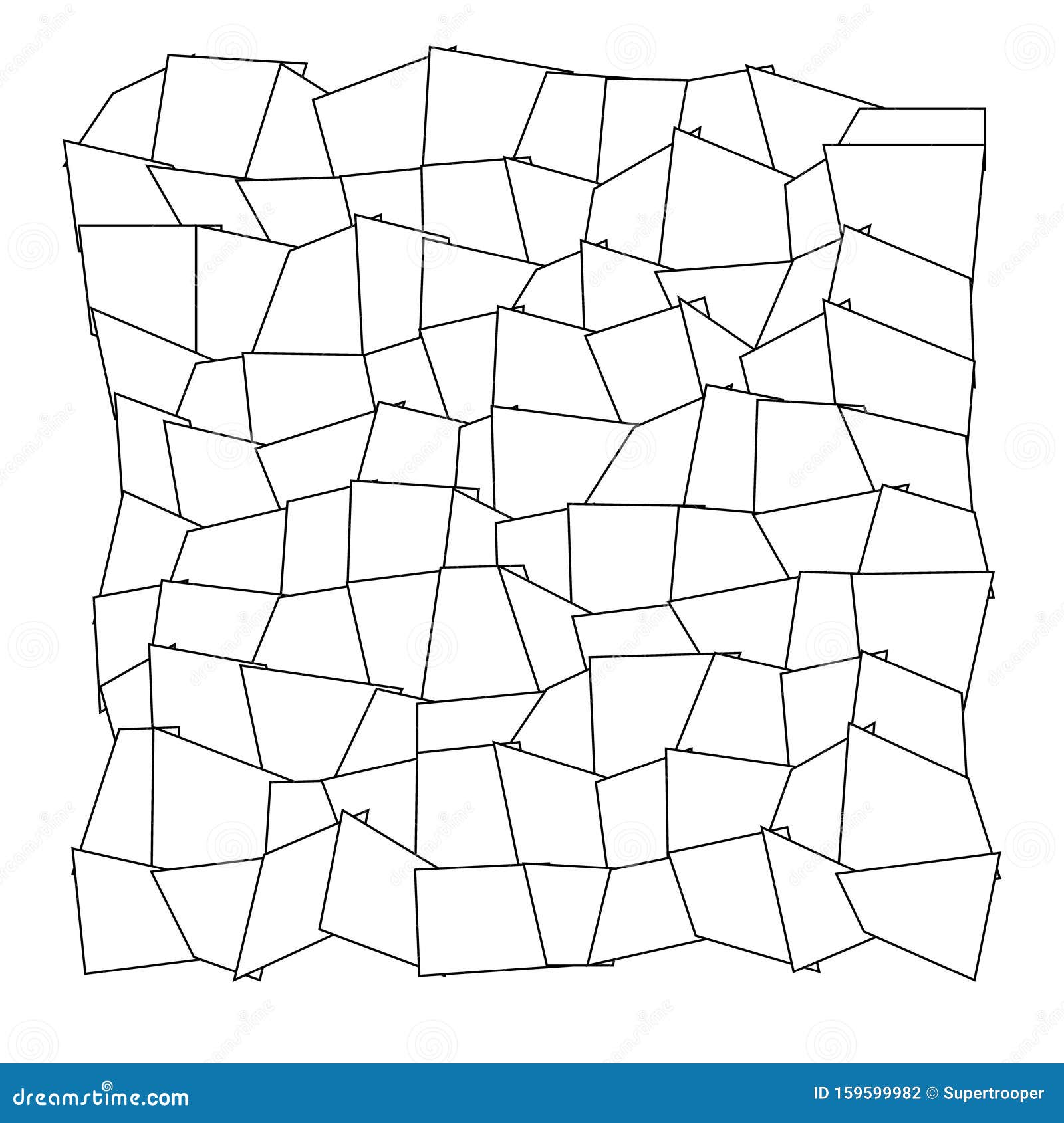 Abstract Polygon Grid Images White Frame Tiles Stock Illustration ...