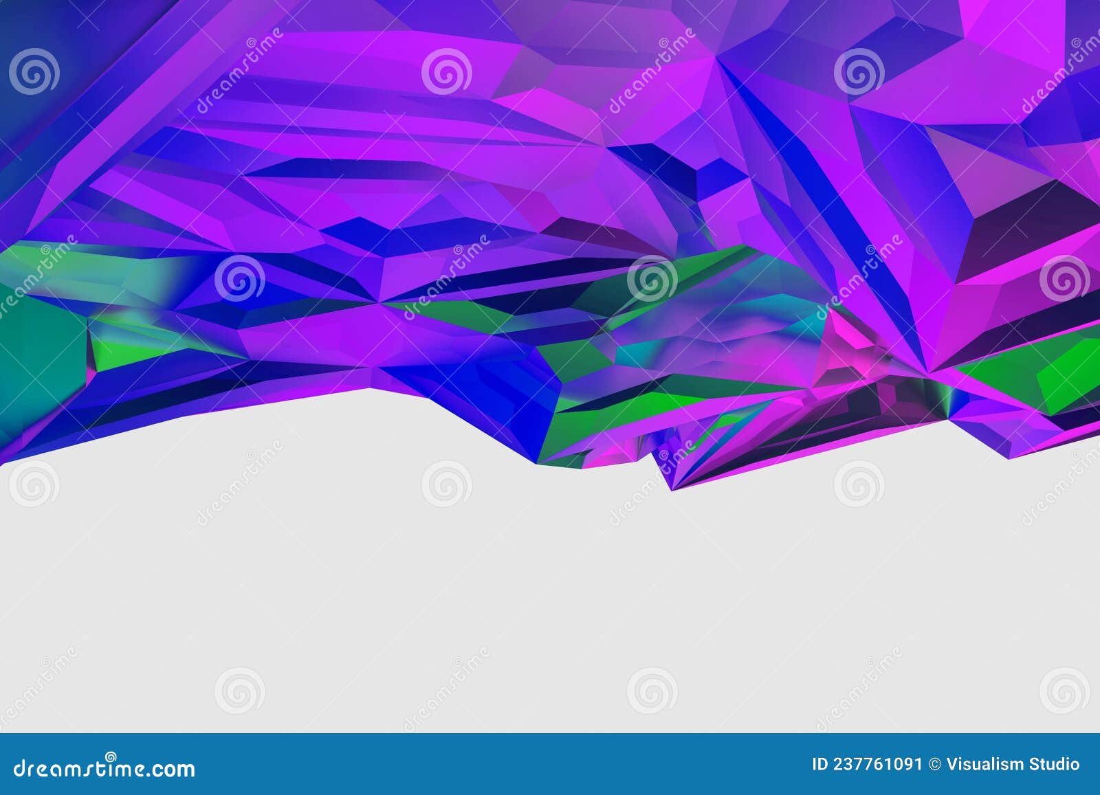 Abstract Polygon Luxury Geometric Triangle Foil Mosaic Gradient Texture ...