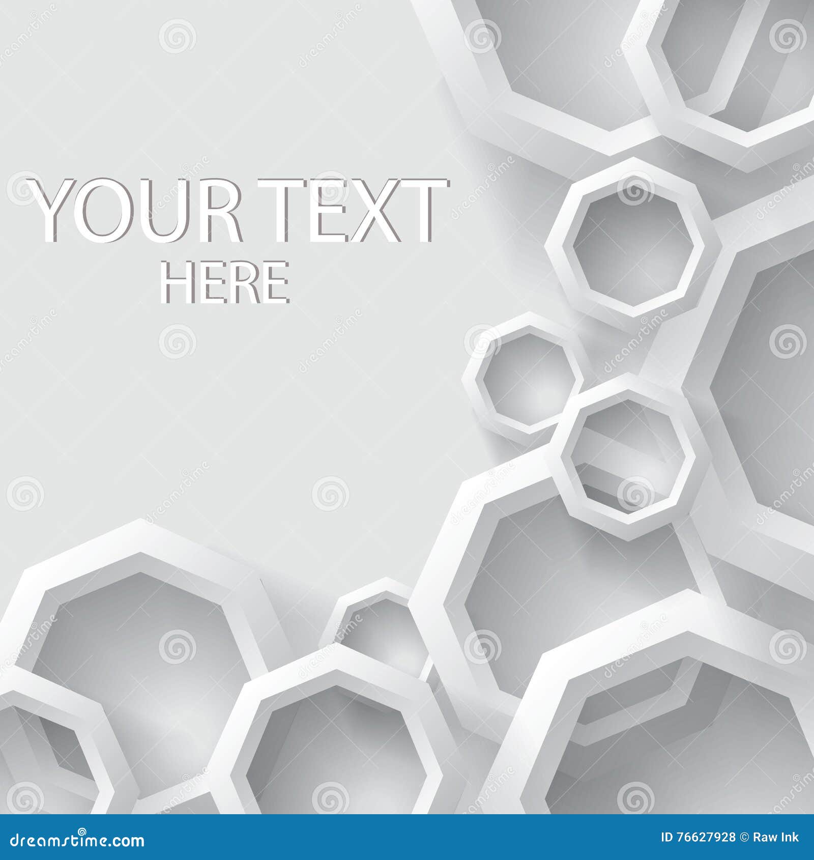 Abstract Polygon Modern 3d Design Stock Vector - Illustration of flash ...