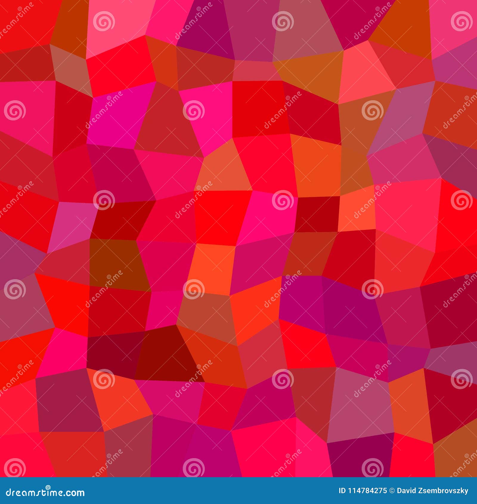 Abstract Polygon Mosaic Pattern Background - Polygonal Vector ...