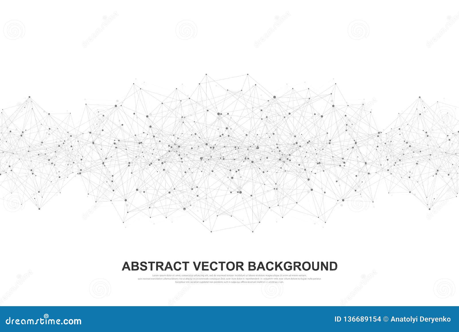 Abstract Polygonal Background with Connected Lines and Dots. Minimal ... Abstract Polygonal Background with Connected Lines and Dots. Minimal ...