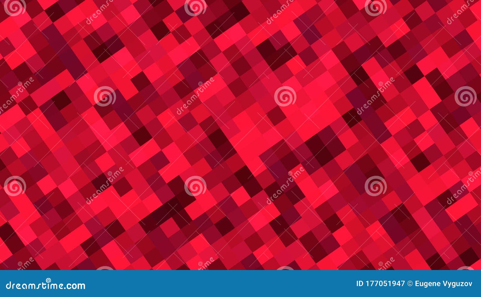 Abstract Polygonal Background, Crimson Geometric Vector Stock Vector ...