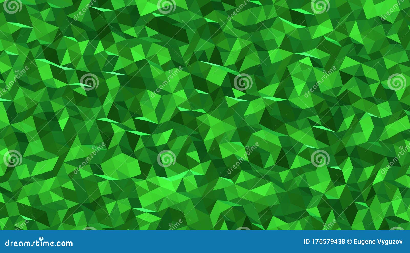 Abstract Polygonal Background, Lime Green Geometric Vector Stock Vector ...