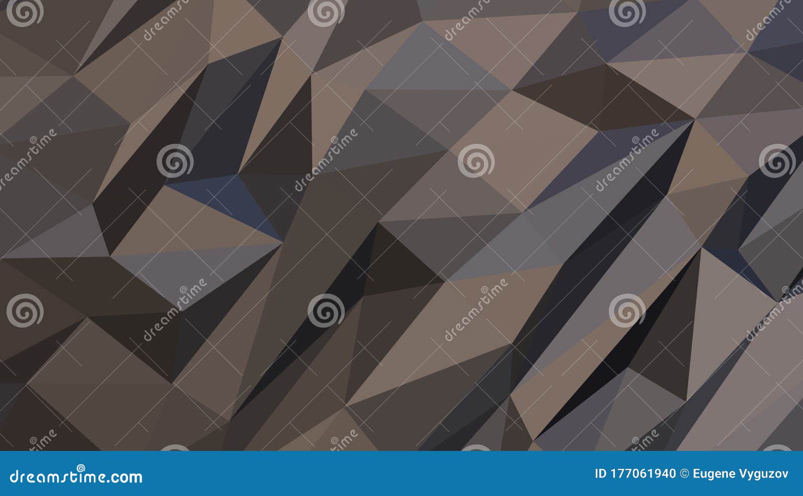 Abstract Polygonal Background. Modern Wallpaper. Dim Gray Vector ...