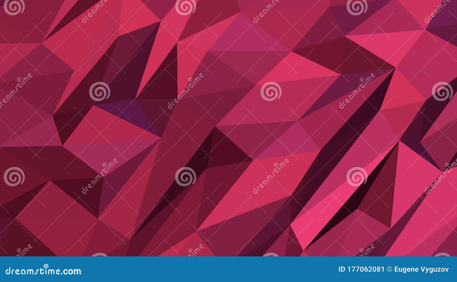 Abstract Polygonal Background. Modern Wallpaper. Maroon Vector ...