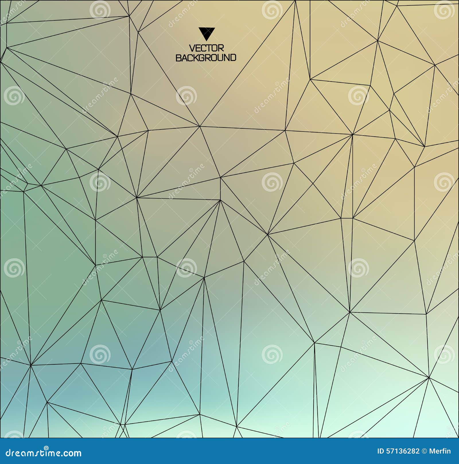 Abstract Polygonal Background Stock Vector - Illustration of concept ...