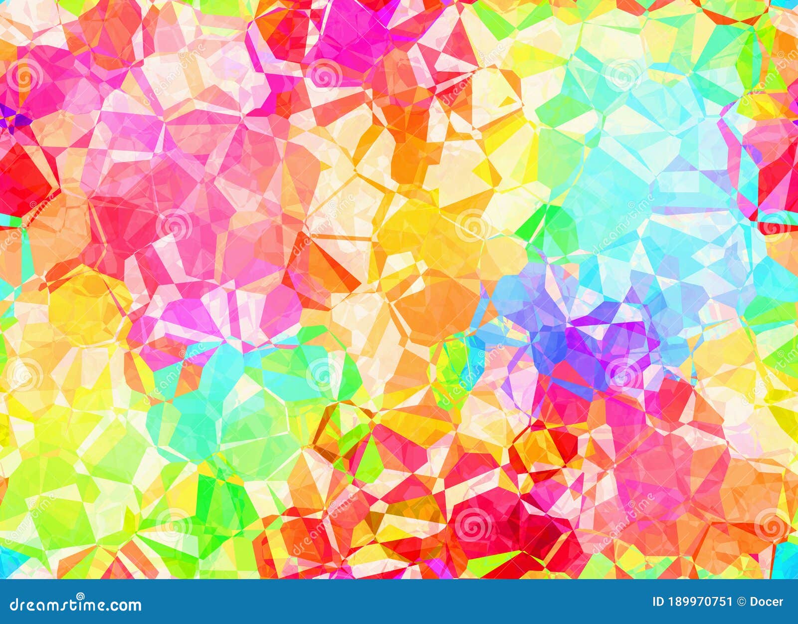Abstract Polygonal Colorful Background Stock Illustration ...