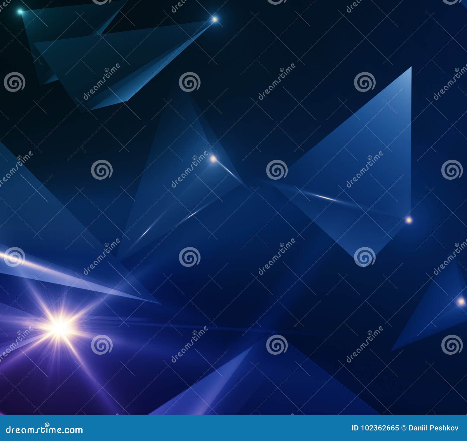 Polygonal hi-tech texture stock illustration. Illustration of modern ...