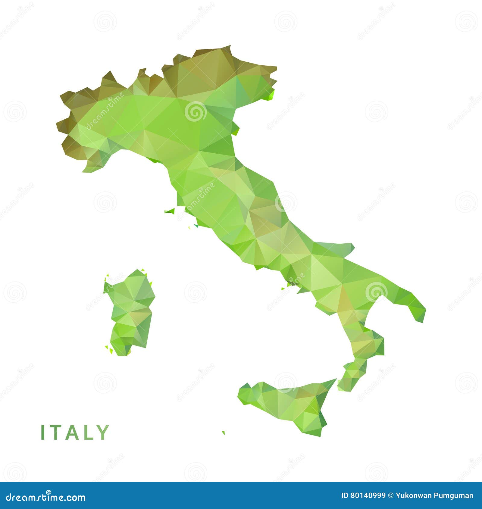 Abstract Polygonal Italy Map. Poly Low Isolated Vector Stock Vector ... Abstract Polygonal Italy Map. Poly Low Isolated Vector Stock Vector ...
