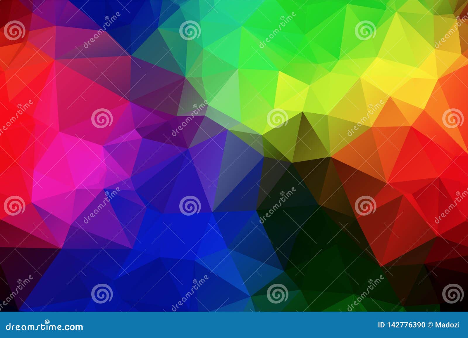Abstract Polygonal Mosaic Background Stock Vector - Illustration of ...