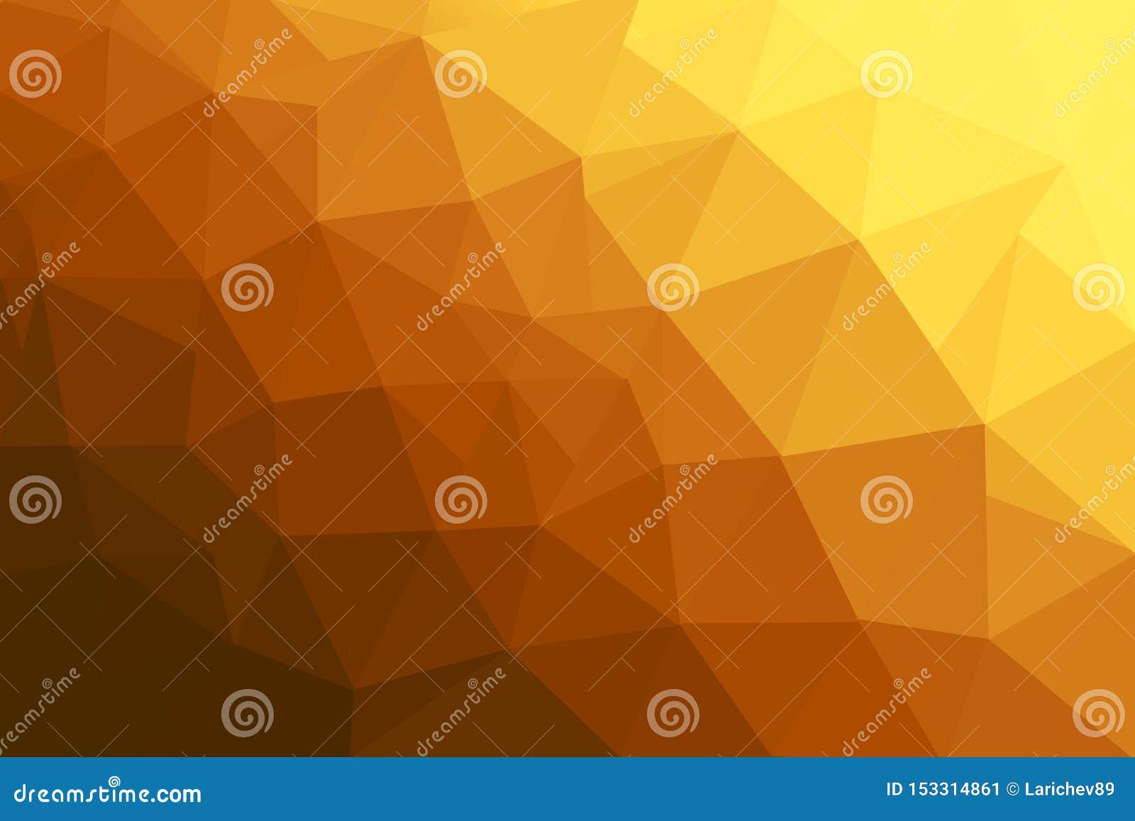 Abstract Polygonal Mosaic Background. Orange Polygon Background Stock ...