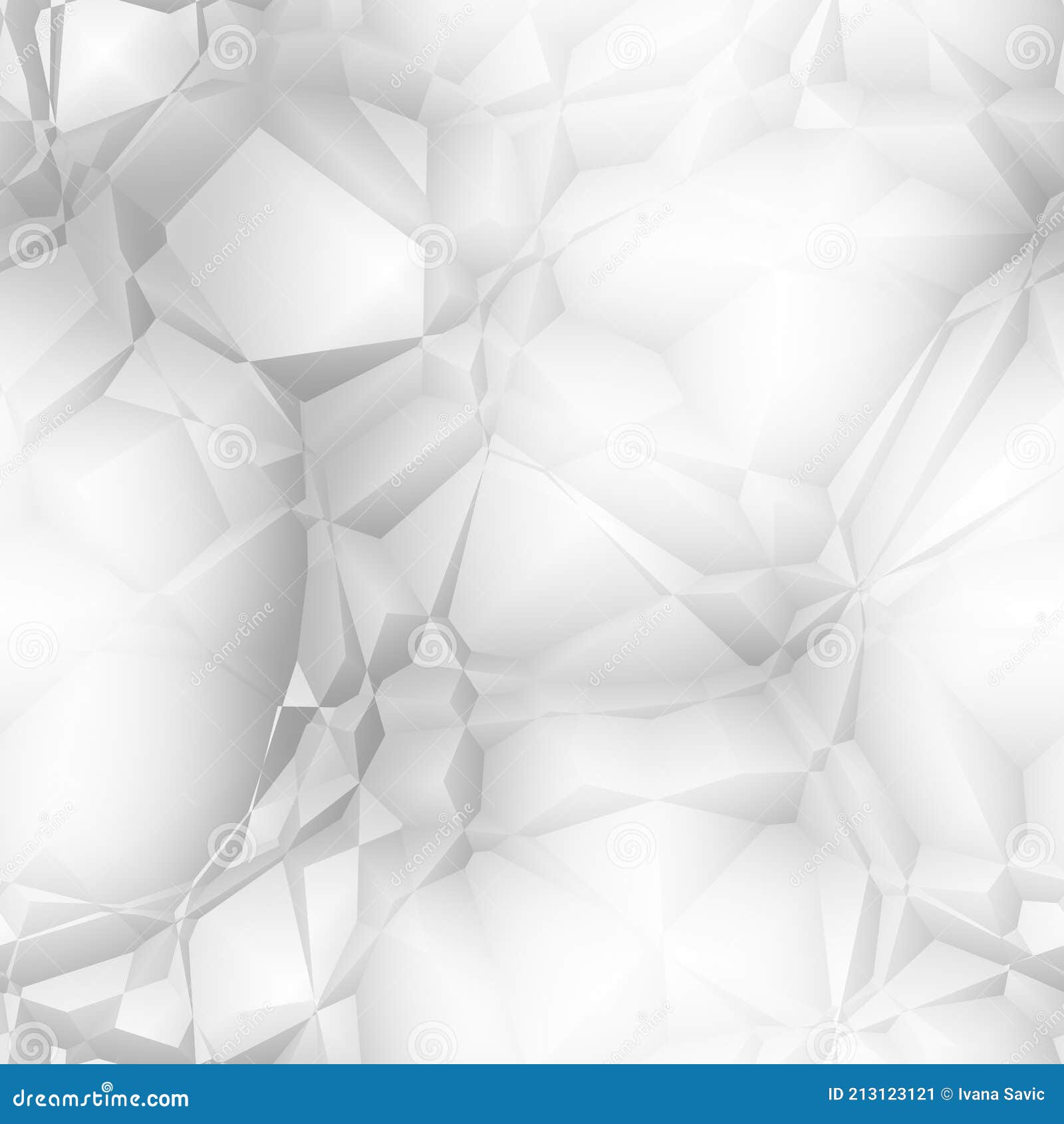 Abstract Polygonal Shapes Grey Background Stock Illustration ...