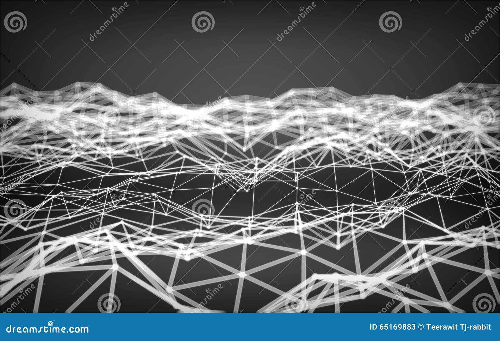 Abstract Polygonal Space Low Poly Stock Illustration - Illustration of ...