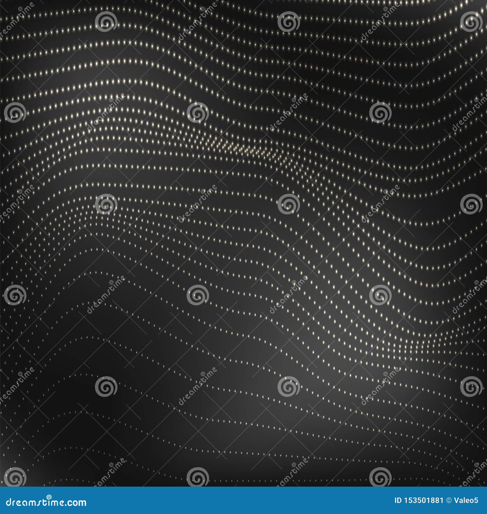 Polygonal Space. Low Poly Grey Background with Connecting Dot. Big Data ...