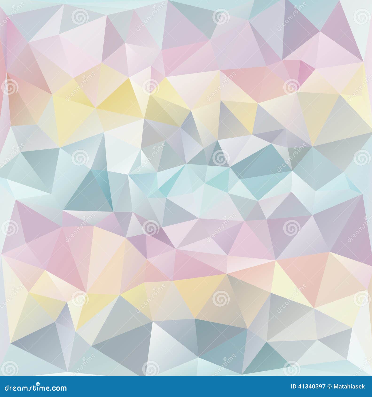 Abstract Polygonal Texture-pastel Colours Stock Illustration ...