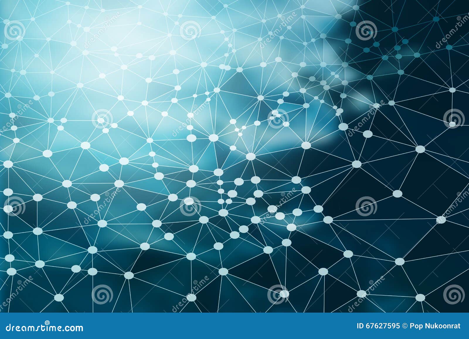 Abstract Polygonal Water Wave and Reflection Stock Illustration ...