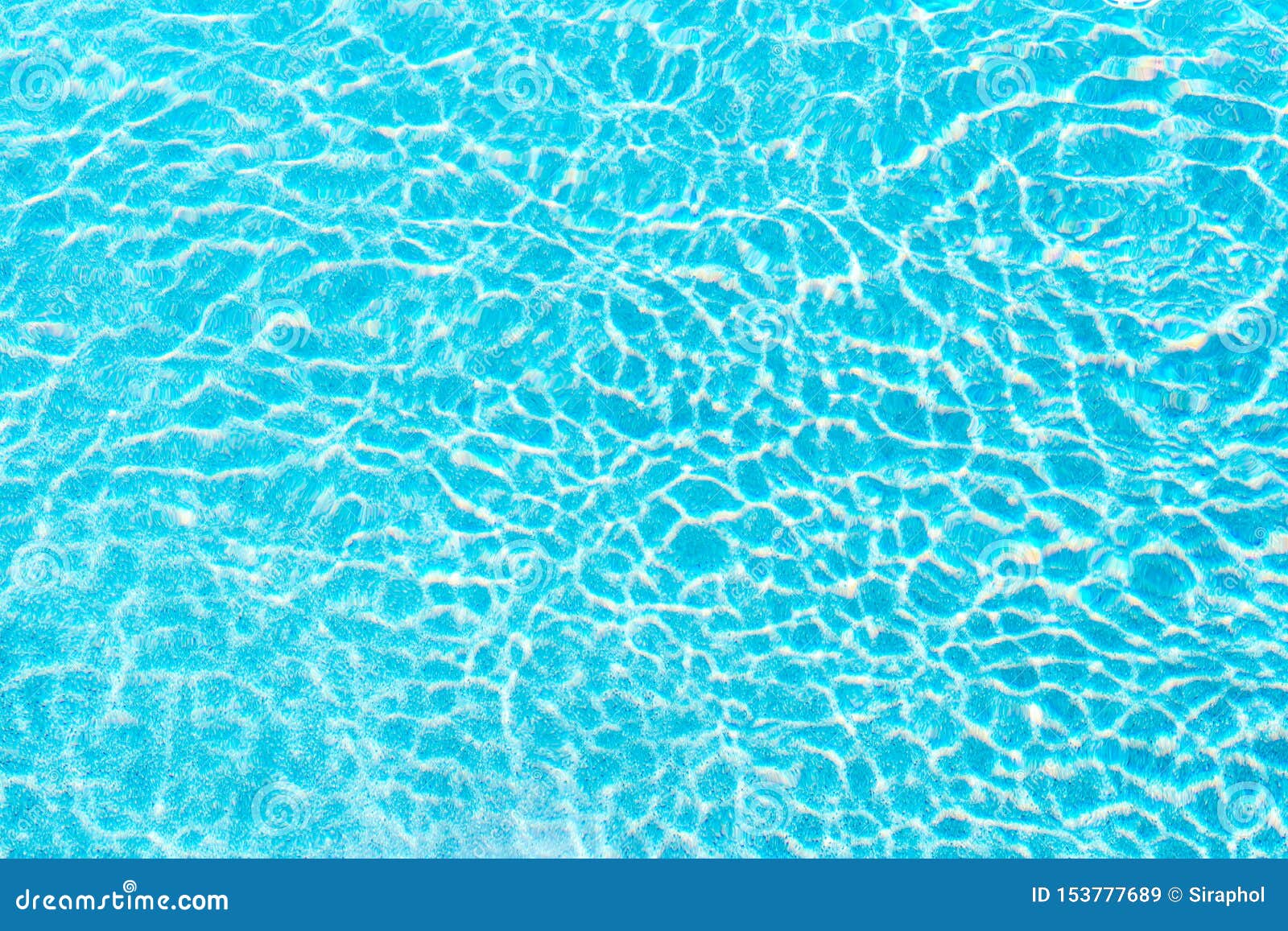 Abstract Pool With Blue Water Background. Top View Of Swimming Pool And ...