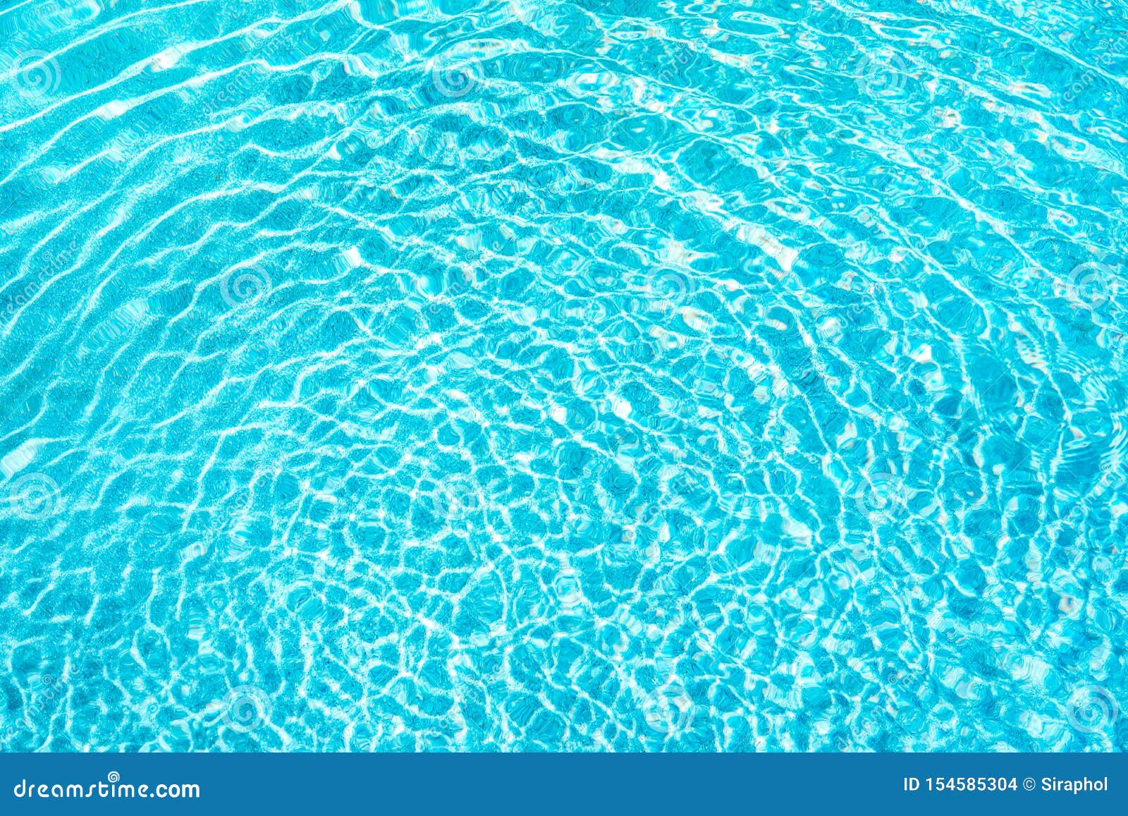Abstract Pool With Blue Water Background. Top View Of Swimming Pool And ...