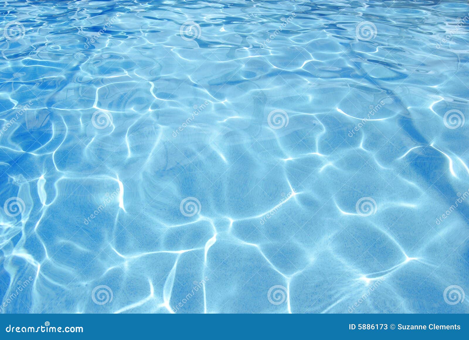 Abstract Pool Waves stock image. Image of blue, summer - 5886173
