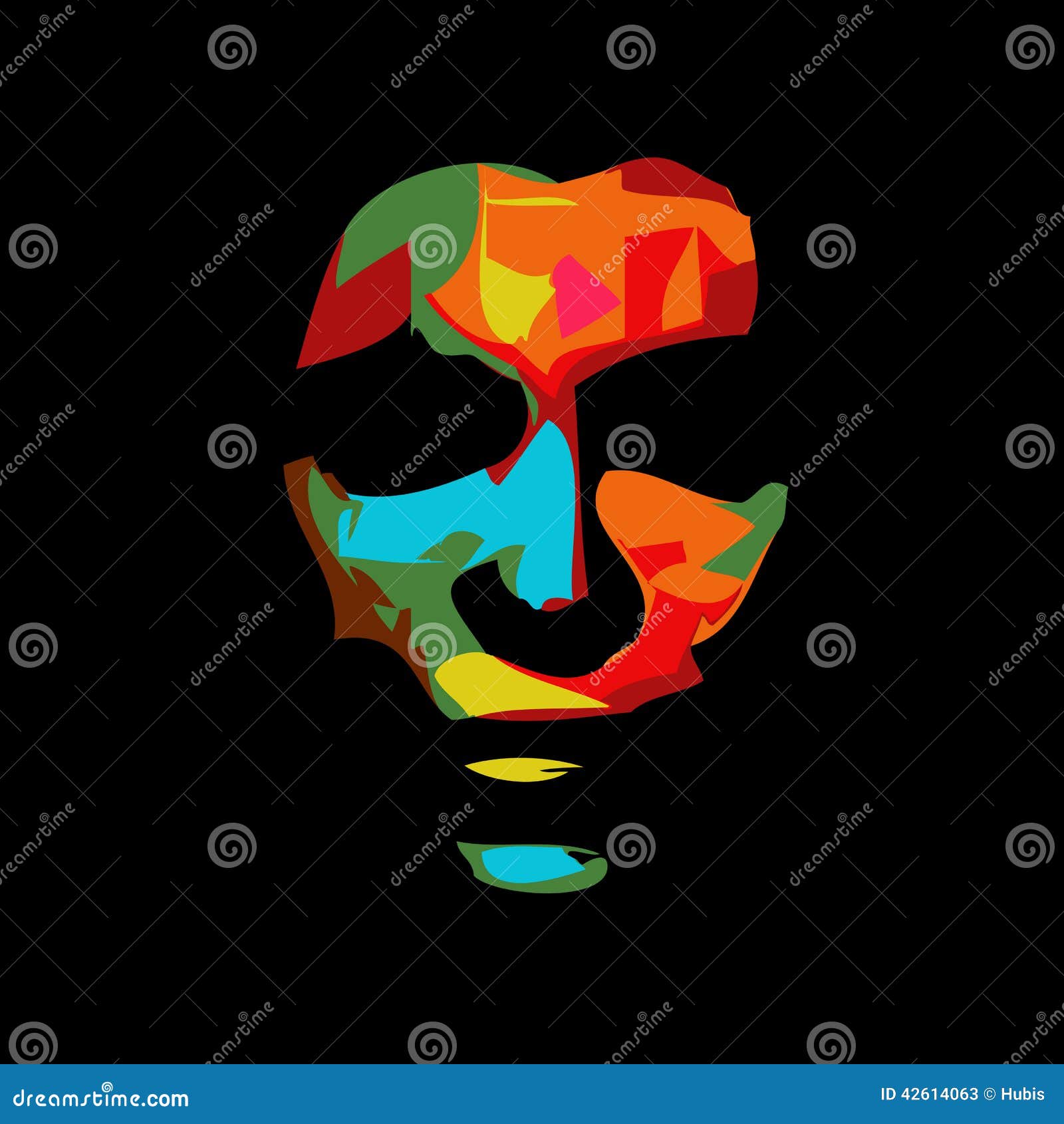 Women Abstract Illustration, Girl Portrait Modern Art, Femine Prints ...