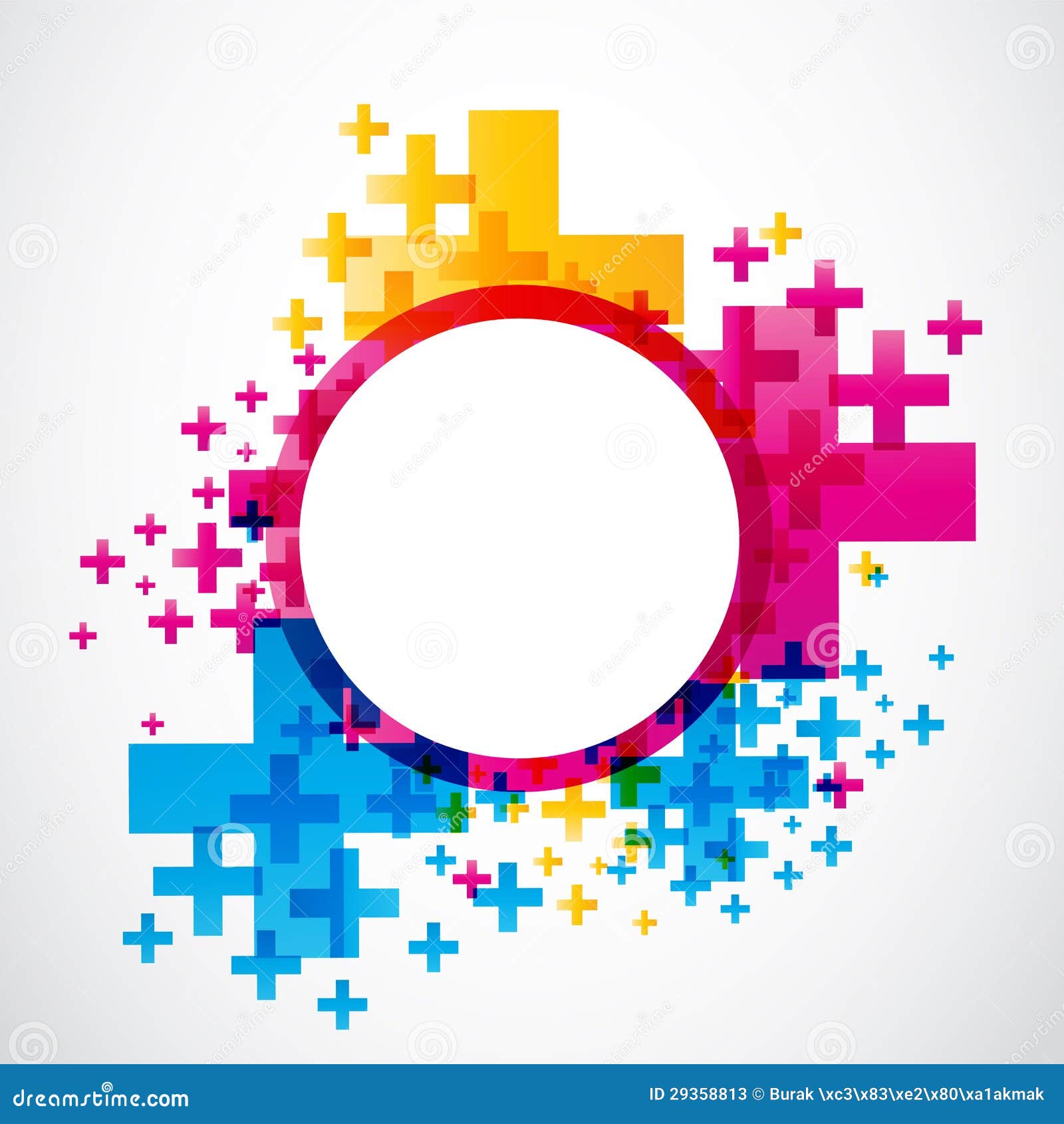 Abstract Positive Futuristic Design Stock Vector - Illustration of ...