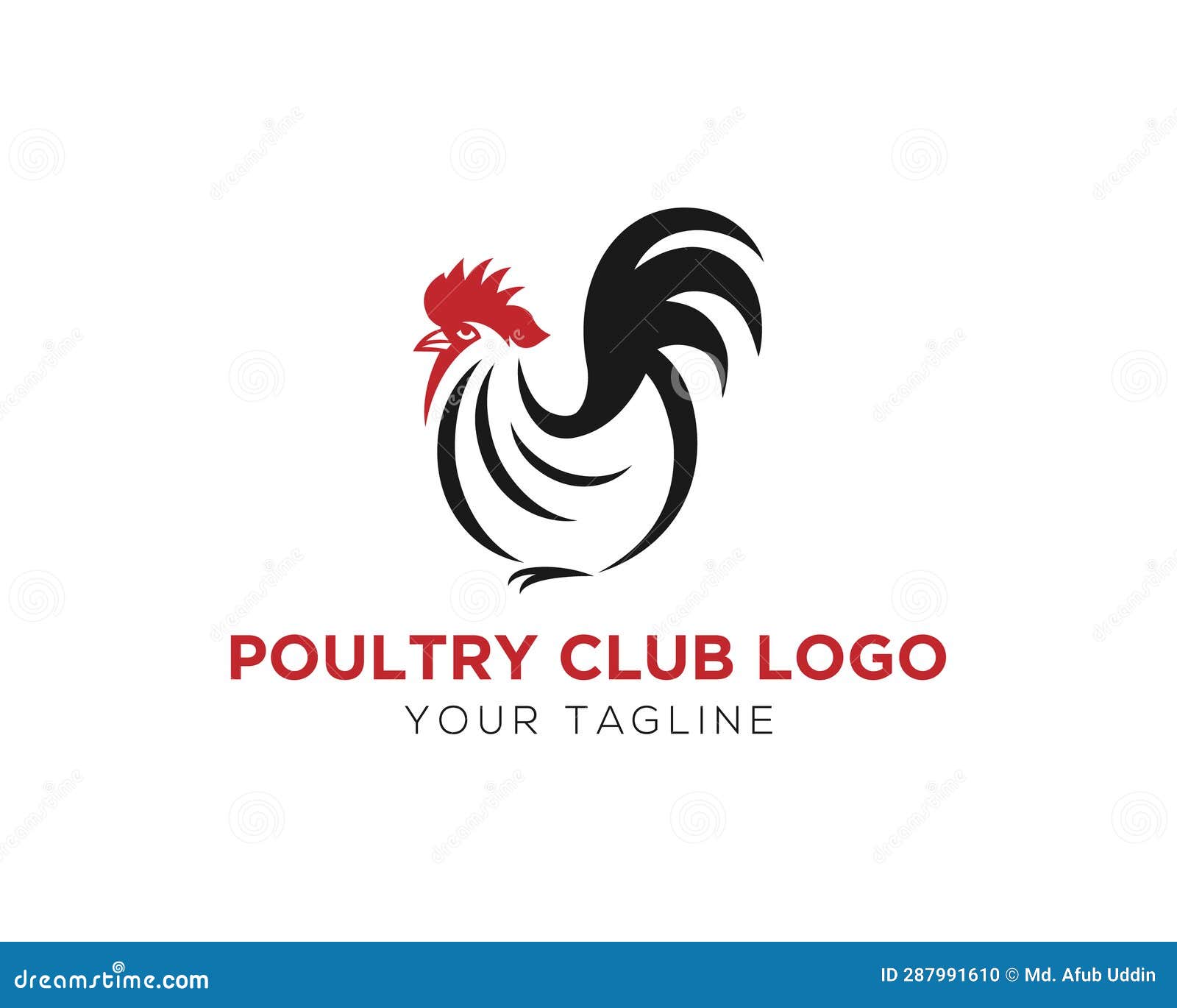 Abstract Poultry Club Logo Icon Design. Stock Vector - Illustration of ...