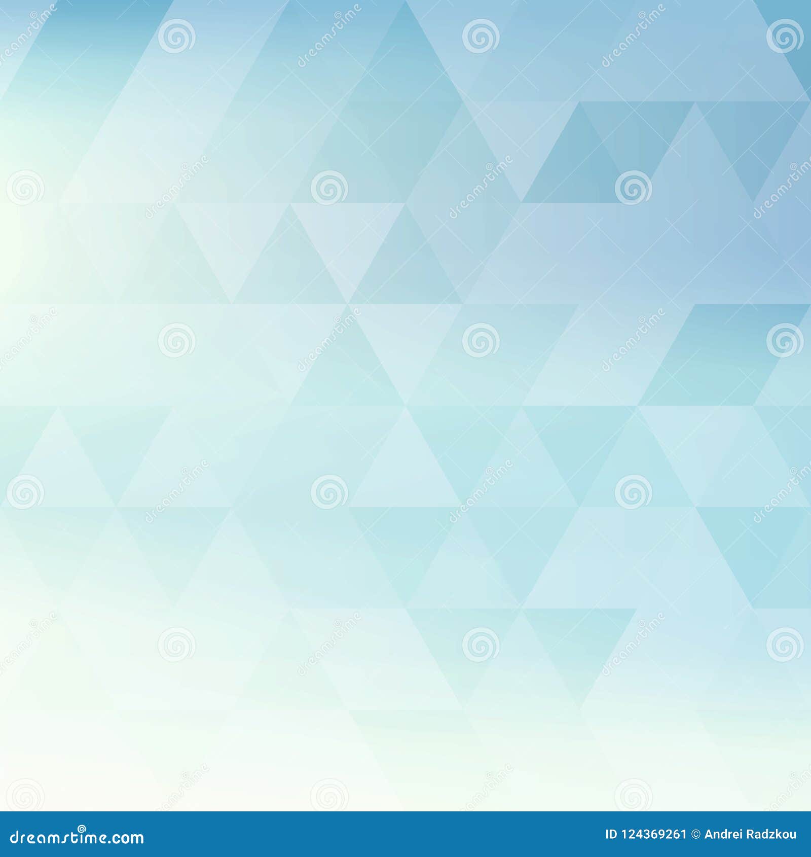 Powder Blue Pattern Textured by Triangles. Vector Stock Vector ...