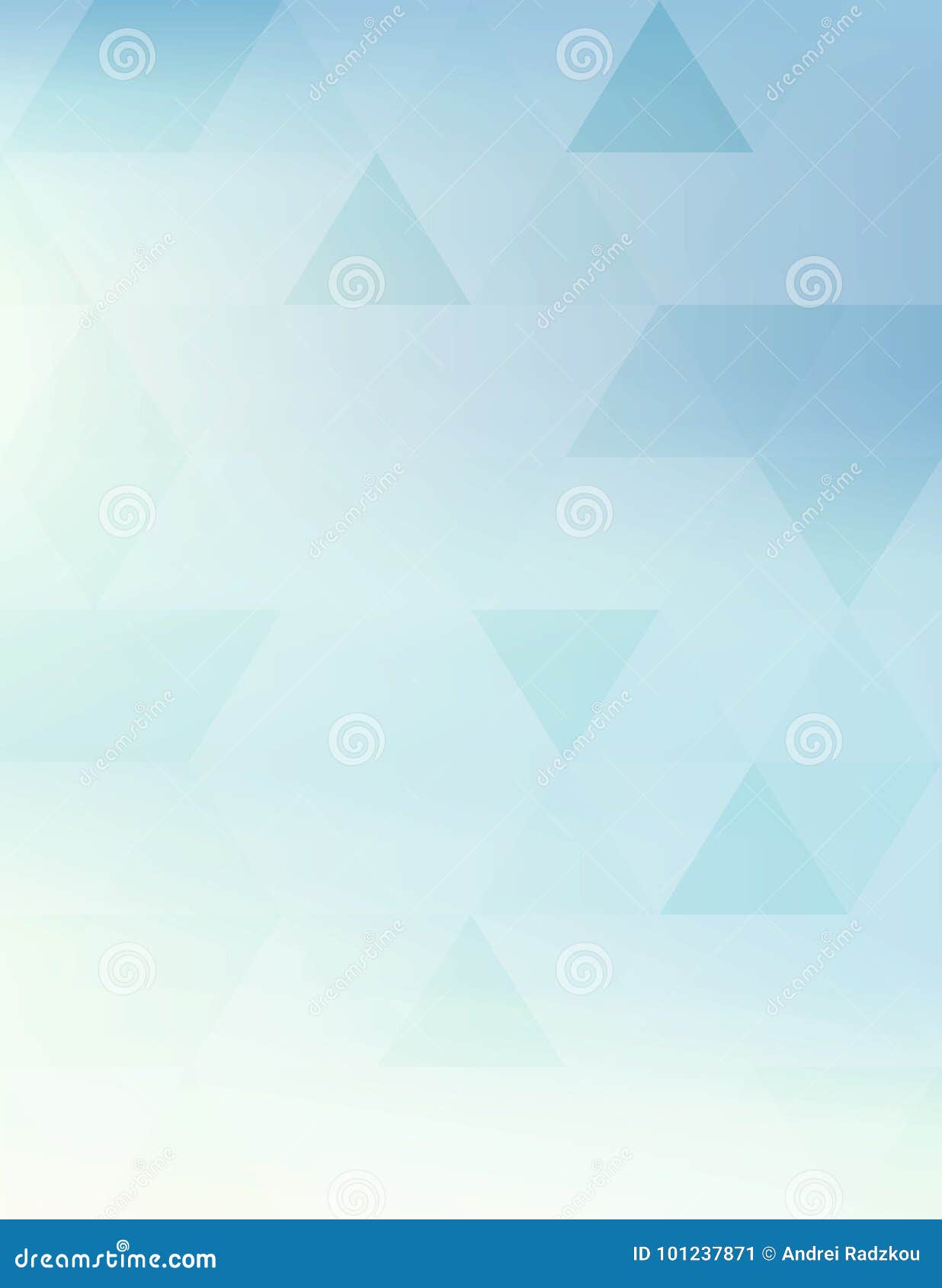 Powder Blue Pattern Textured by Triangles. Light Background Stock ...
