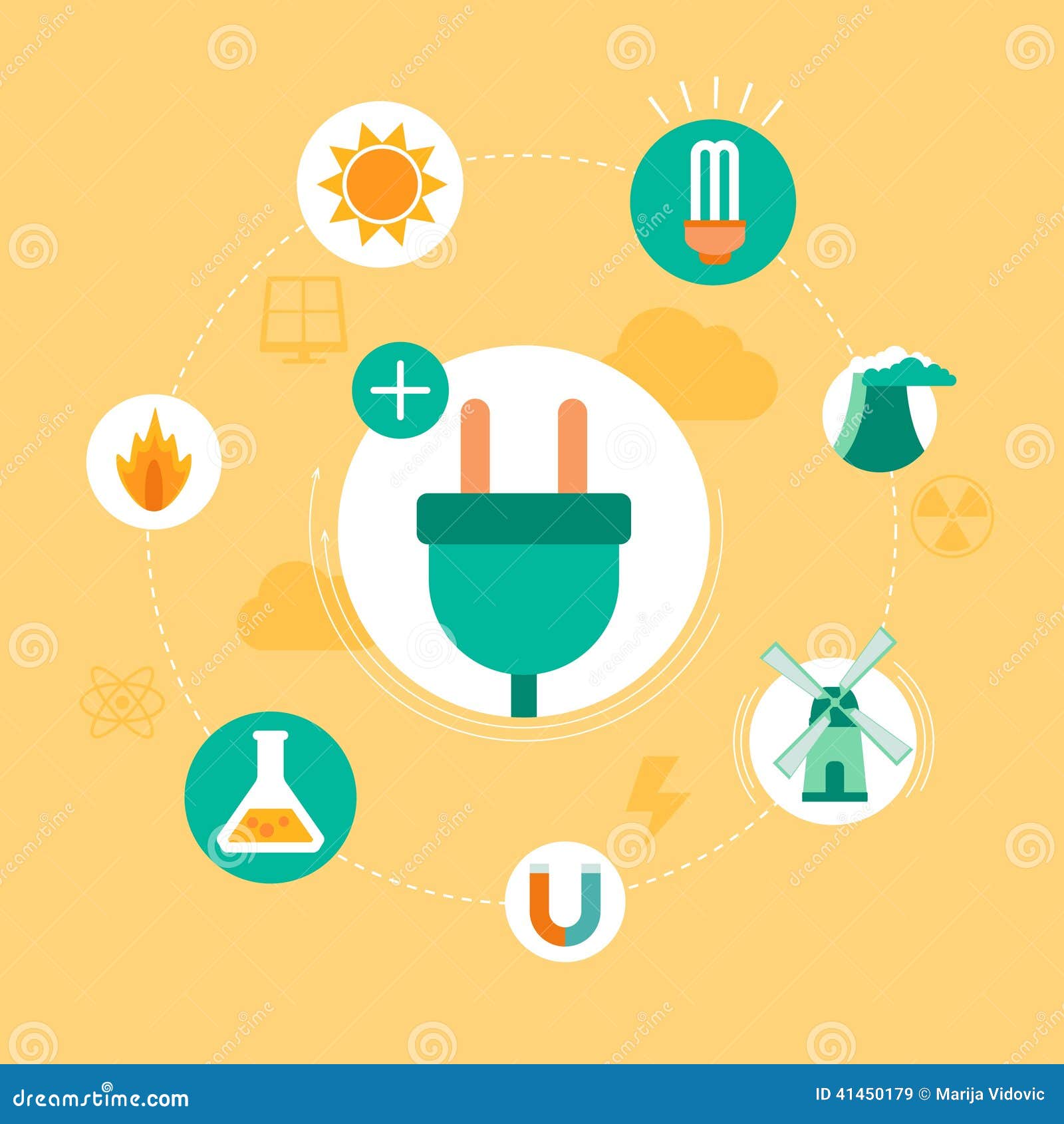 Abstract power background stock vector. Illustration of associated ...