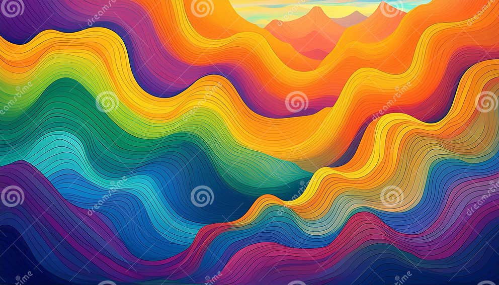 Abstract Pride Lgbtq+ Background Stock Illustration - Illustration of ...