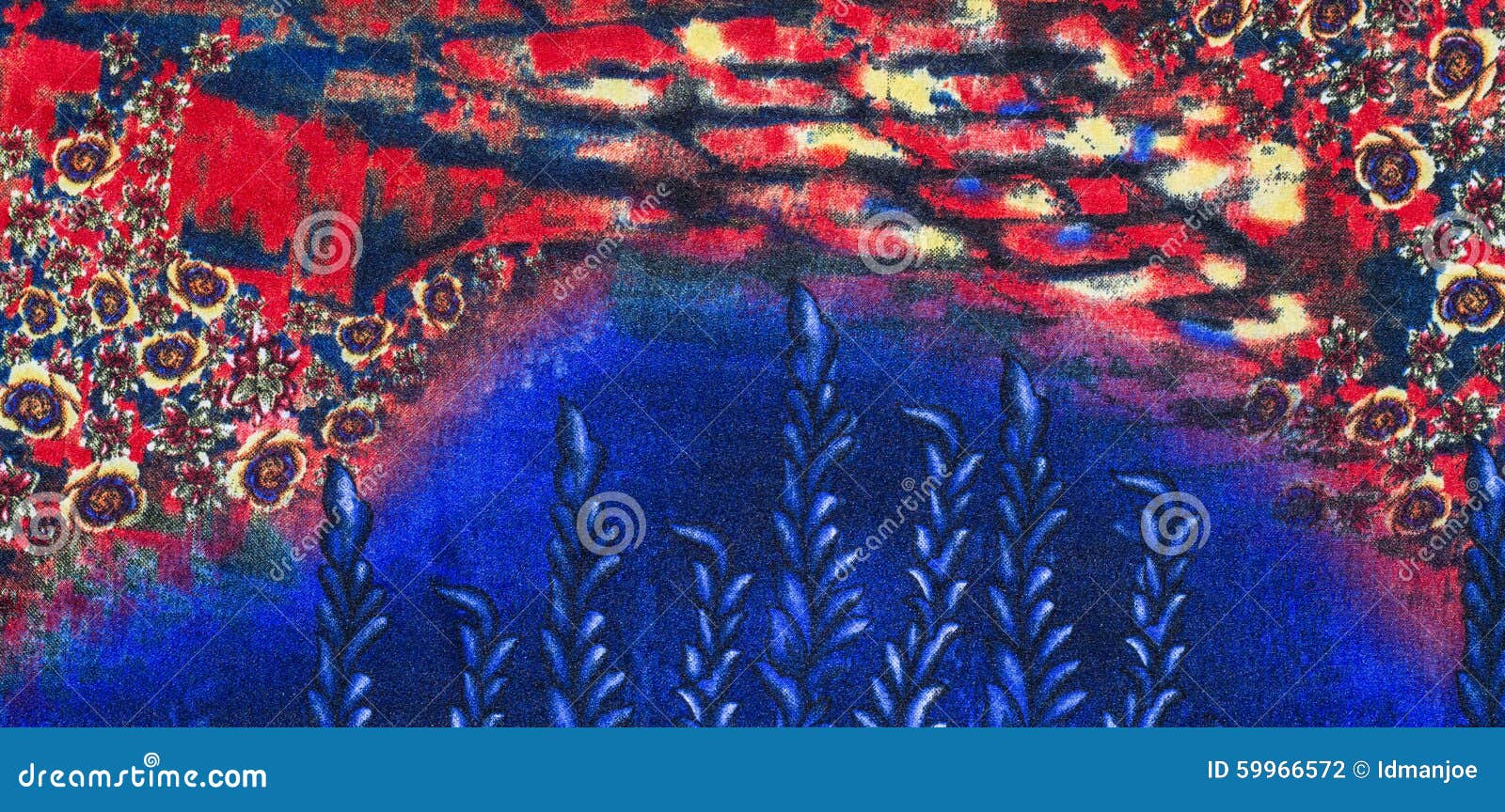 Abstract print fabric stock illustration. Illustration of cotton - 59966572