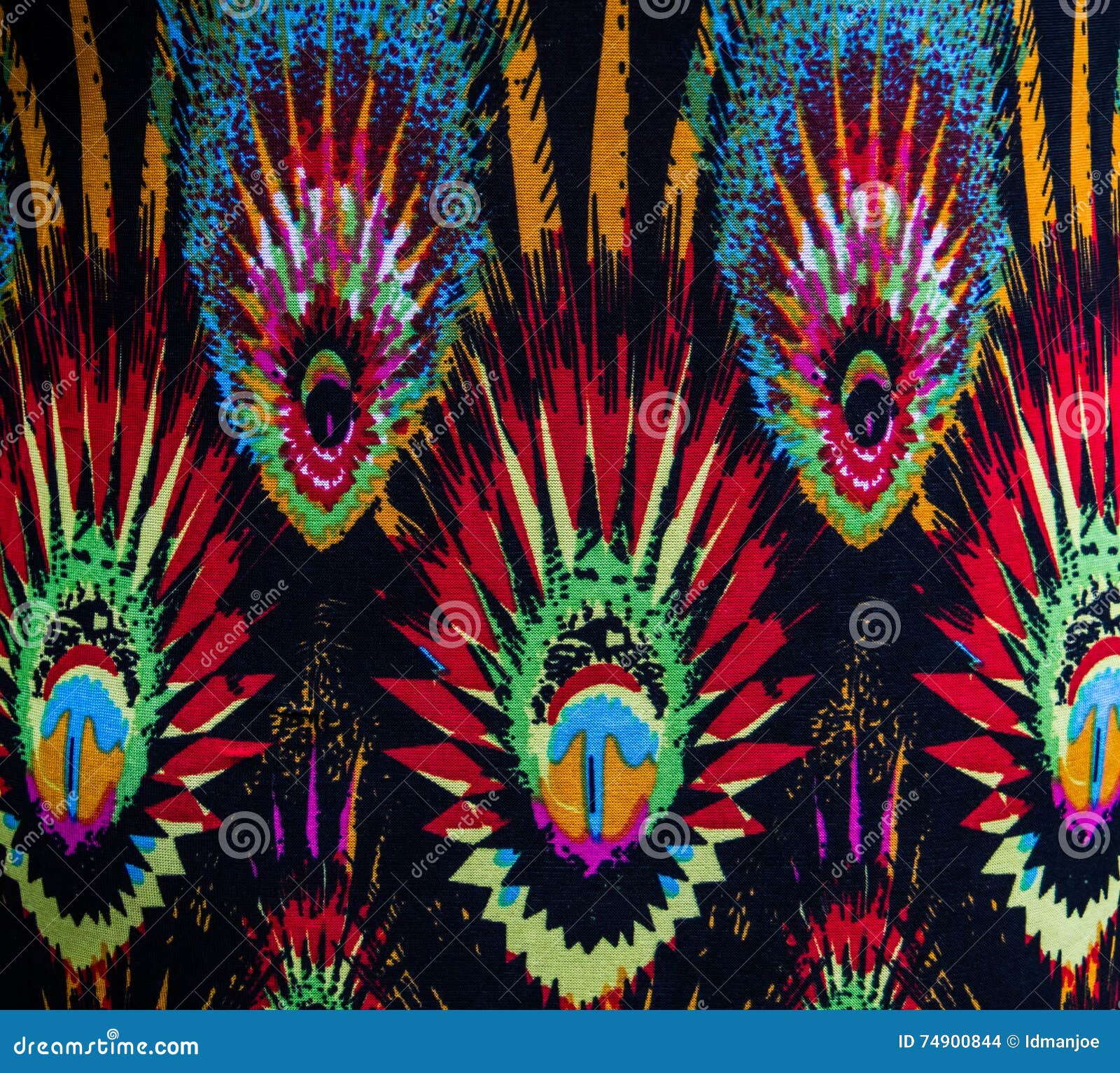 Abstract print fabric stock photo. Image of asian, fabric - 74900844