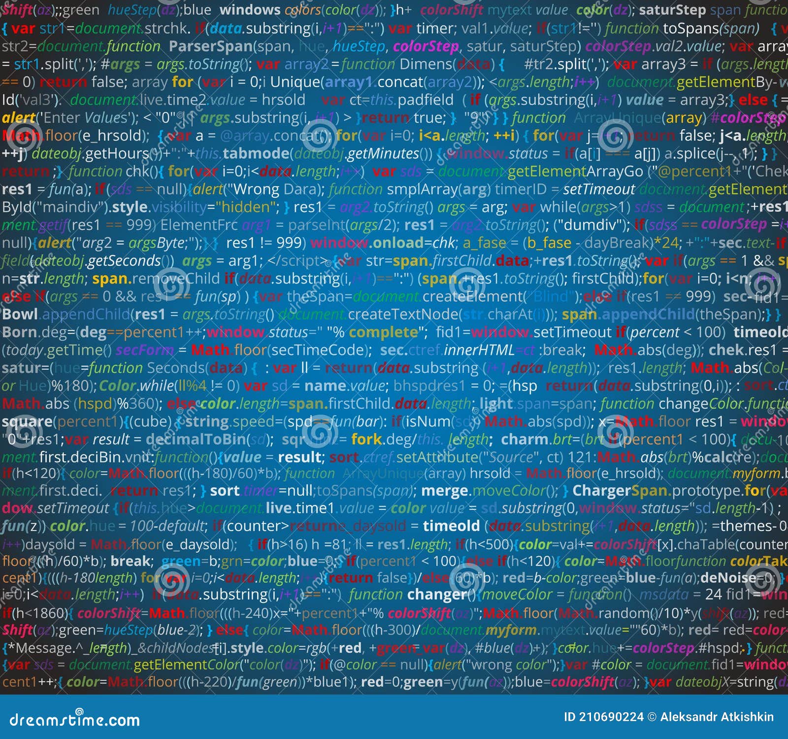 Abstract Program Code Stock Illustration Illustration Of Active 210690224