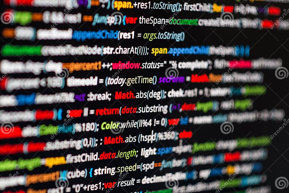 Abstract program code stock photo. Image of coding, programer - 66467584