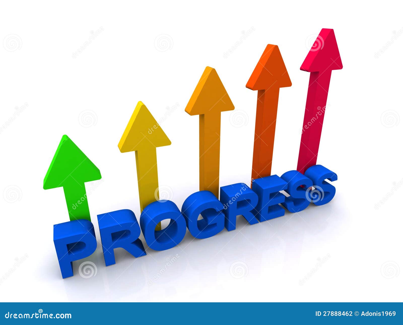 Abstract progress sign stock illustration. Illustration of dimensional ...