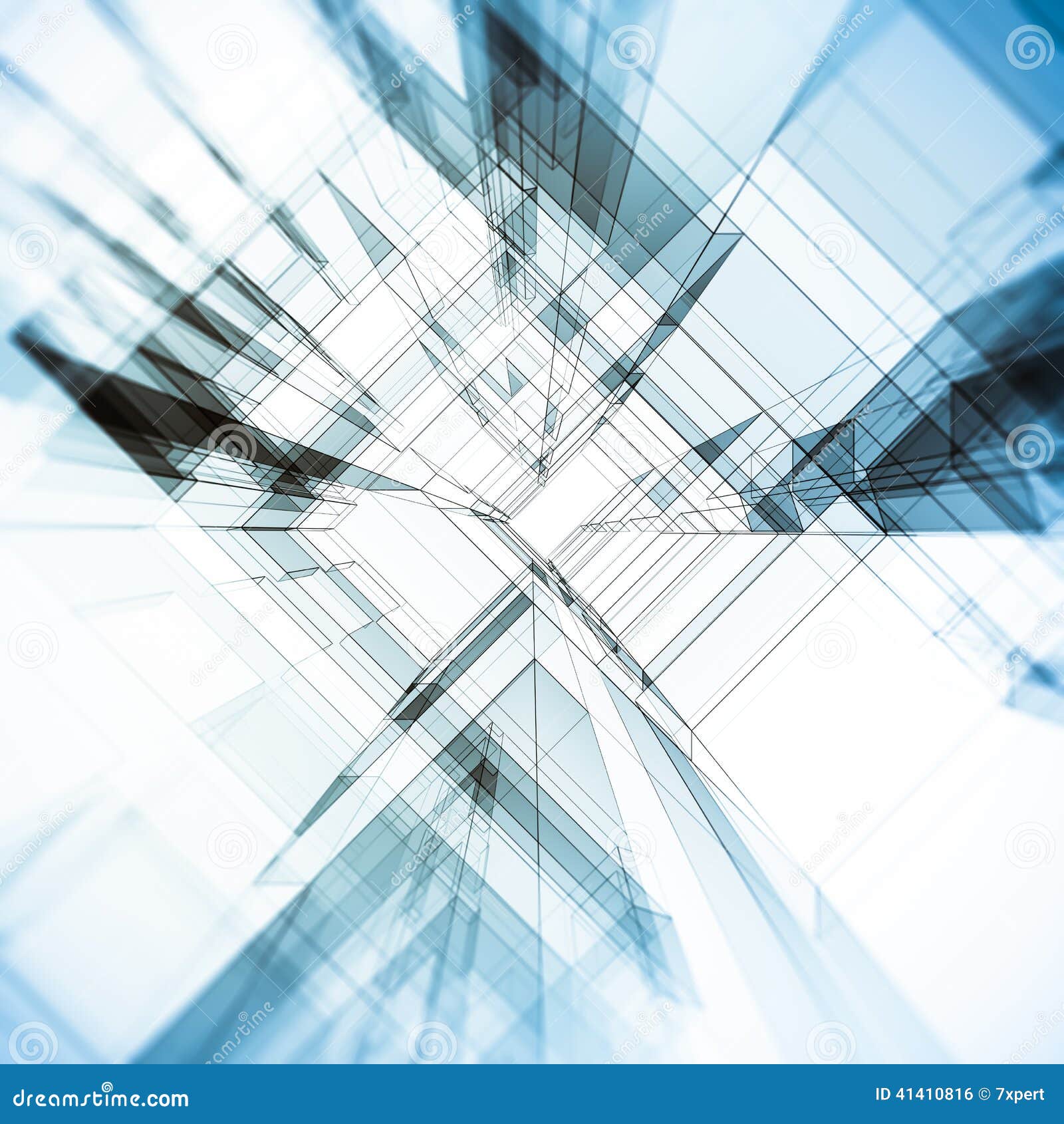 Abstract project stock illustration. Illustration of wide - 41410816