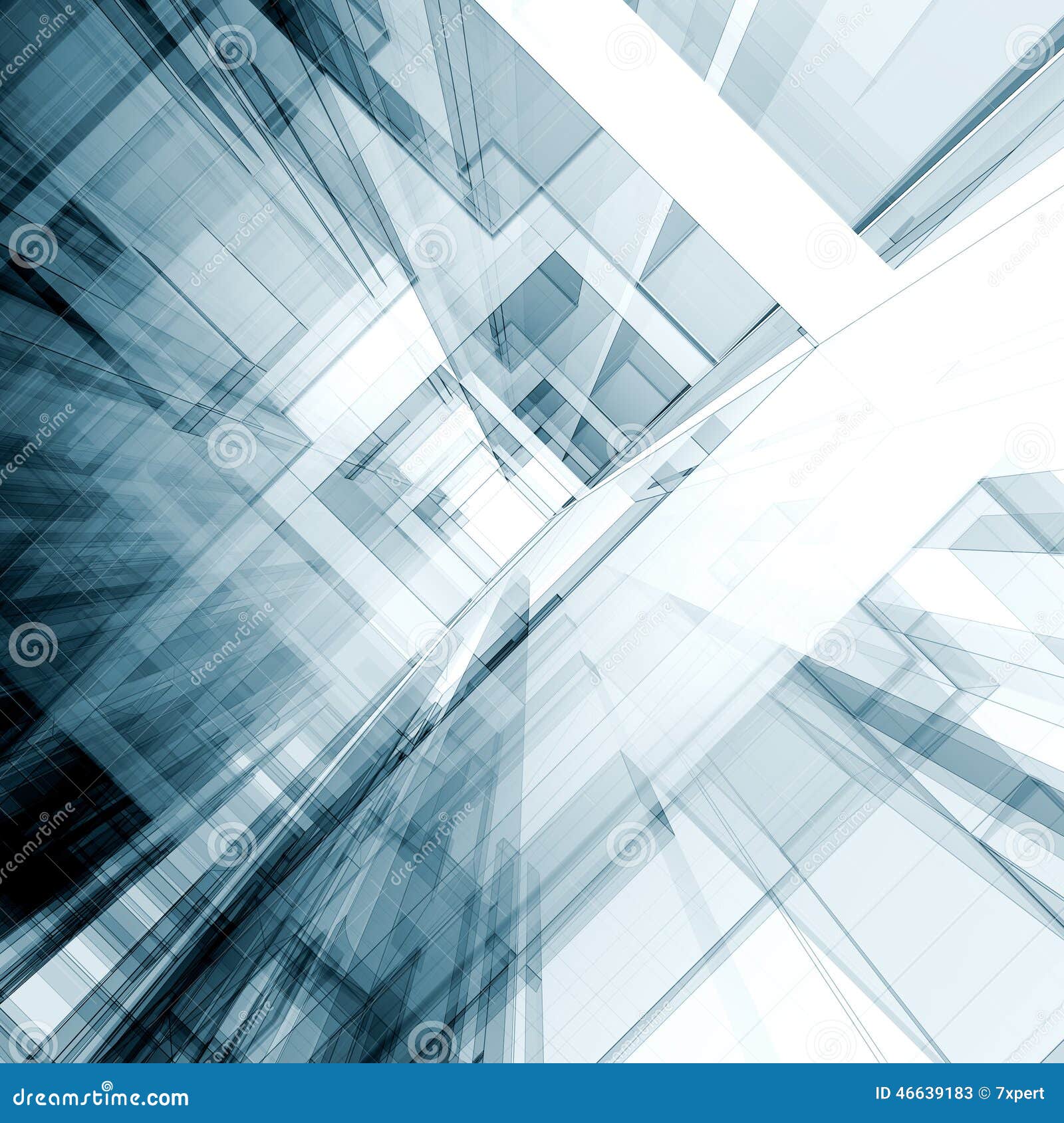 Abstract project stock illustration. Illustration of construction ...