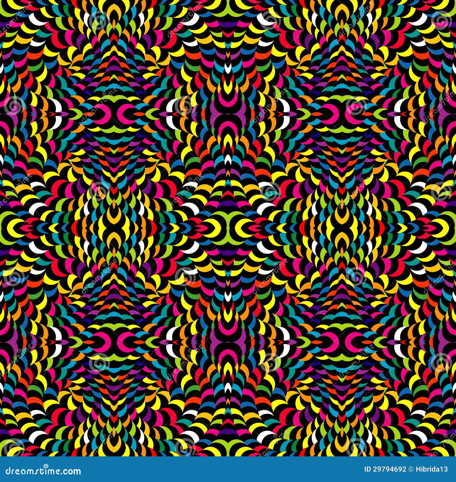 Abstract Psychedelic Background With Golden Lines, Ai Generated Royalty ...