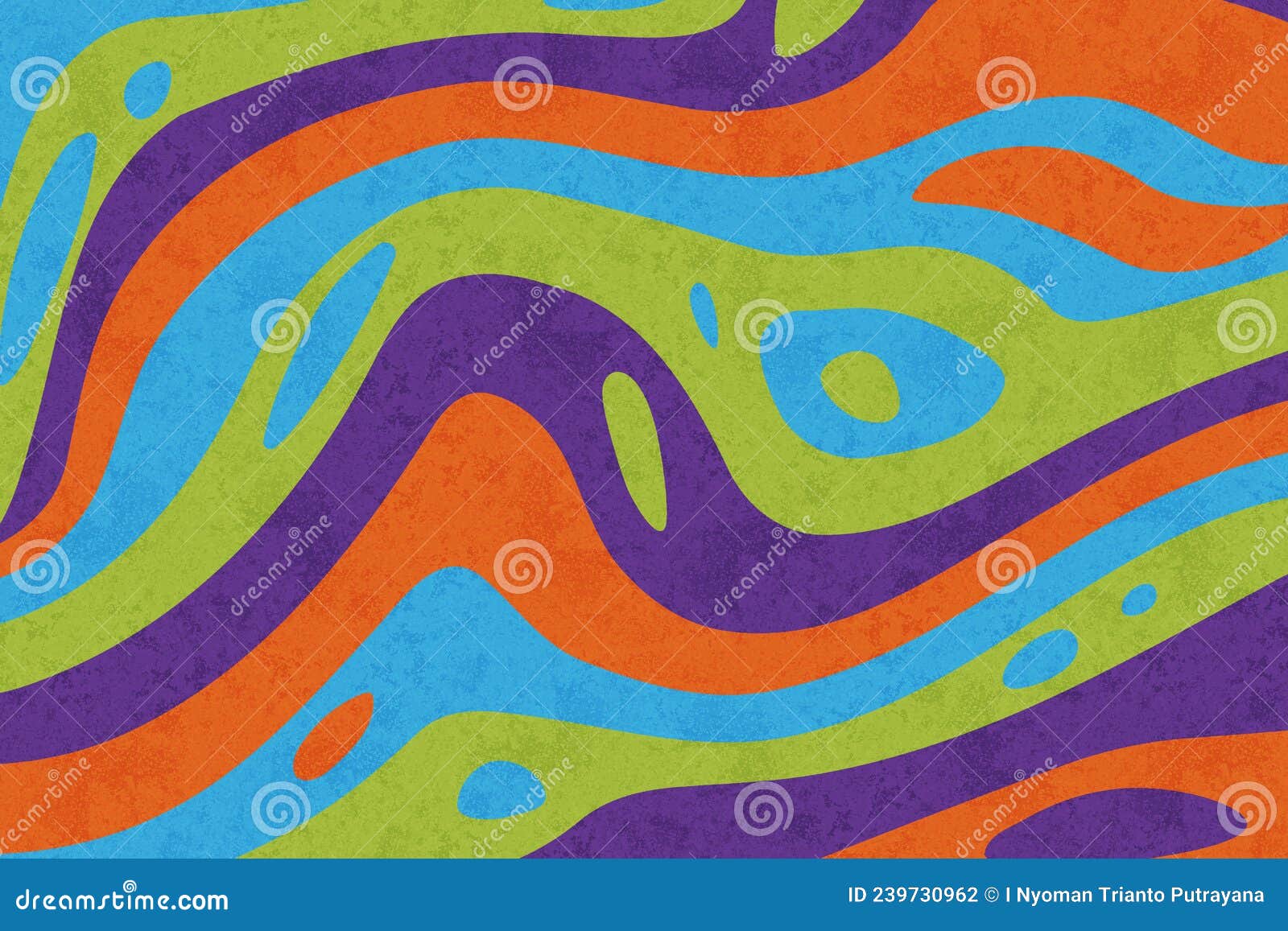 Abstract Psychedelic Groovy Background. Stock Vector - Illustration of ...